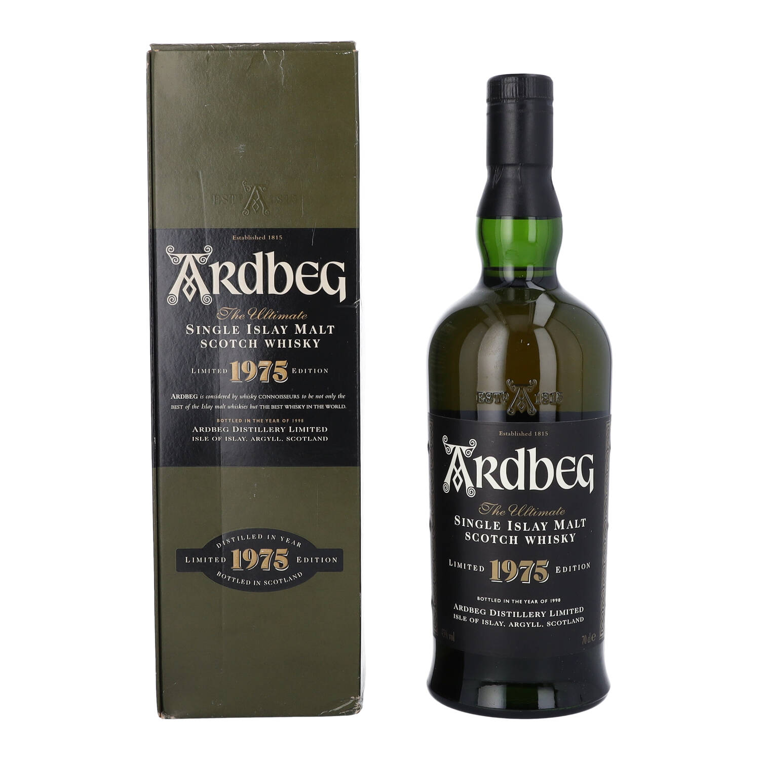 Ardbeg Limited Edition 43.0 abv 1975 (1 BT70) | Whisky & Whiskey | The ...