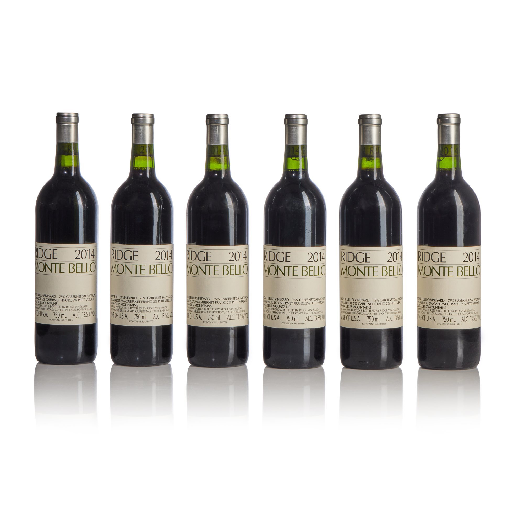 Ridge, Monte Bello 2014 Ridge (6 BT) | The Cellar of Lewis Chester ...