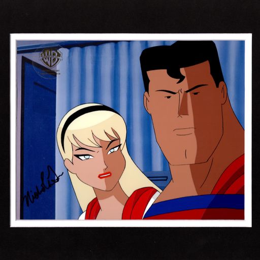 Superman The Animated Series Production Animation Cel - Great Gifts Club