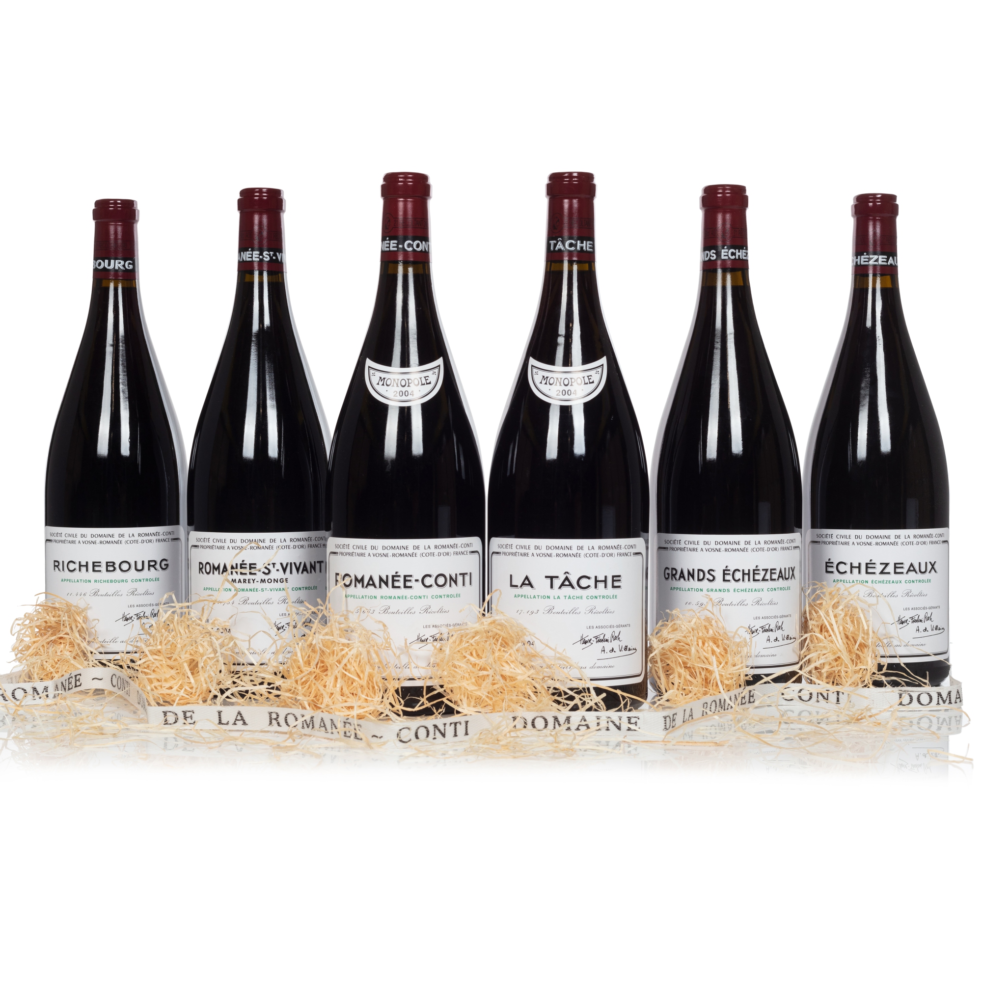 Domaine de la Romanée-Conti Magnum Assortment Case 2004 (6 MAG) | The ...
