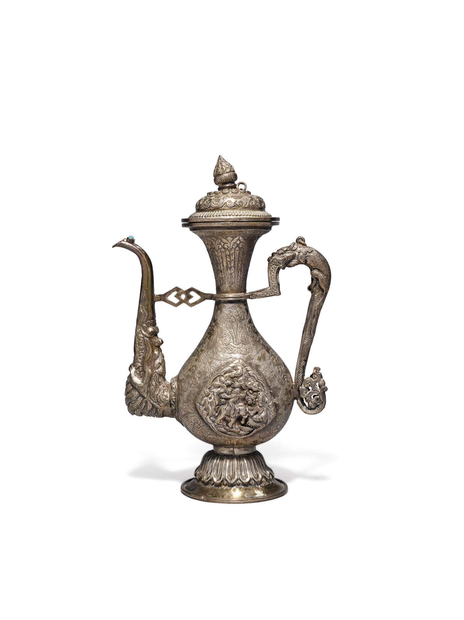 A MIXED METAL EWER, TIBET, 19TH / 20TH CENTURY | The Hundred Antiques ...