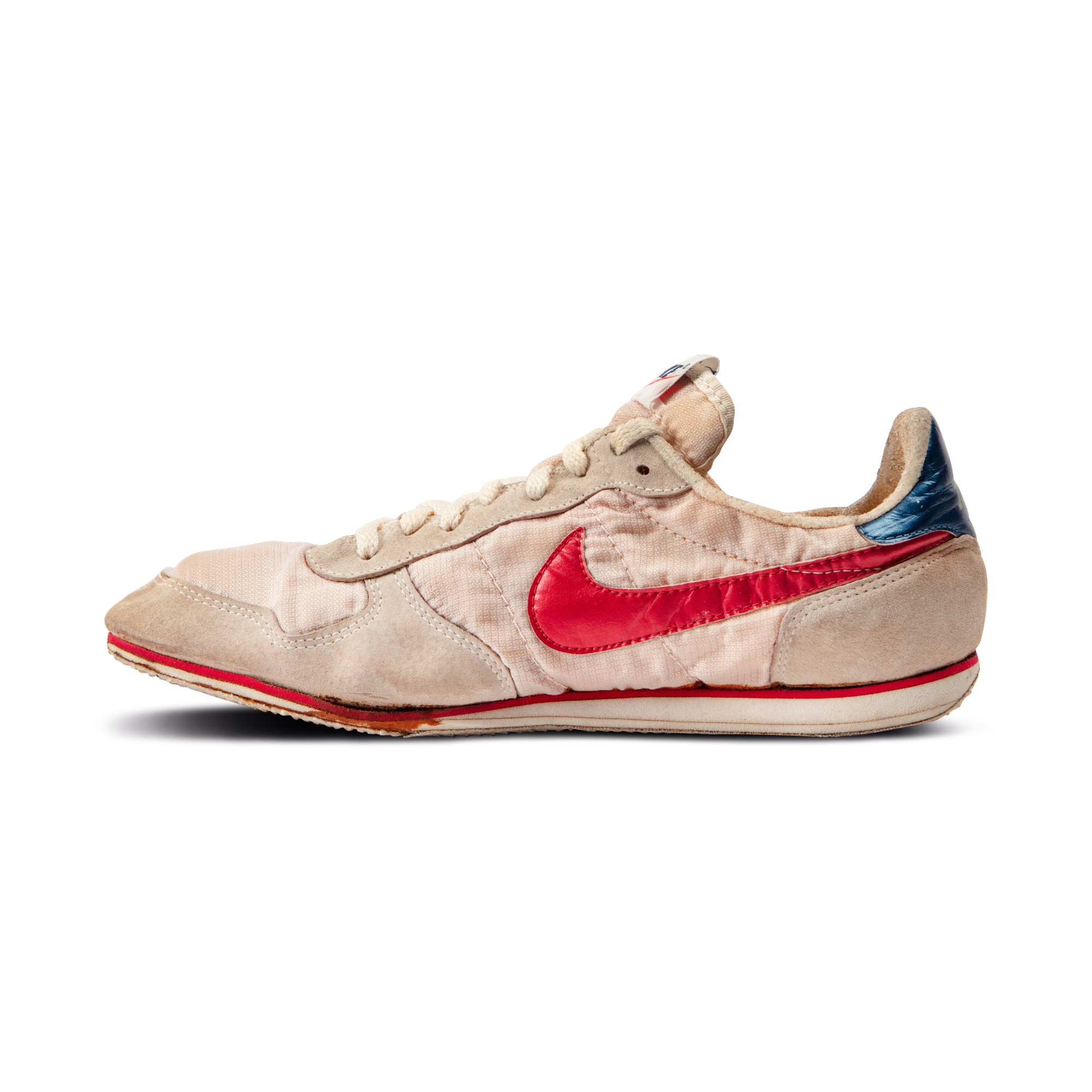 Bill Bowerman (Nike Co-Founder) Lab Metal Sandpaper Track Shoes Nike ...