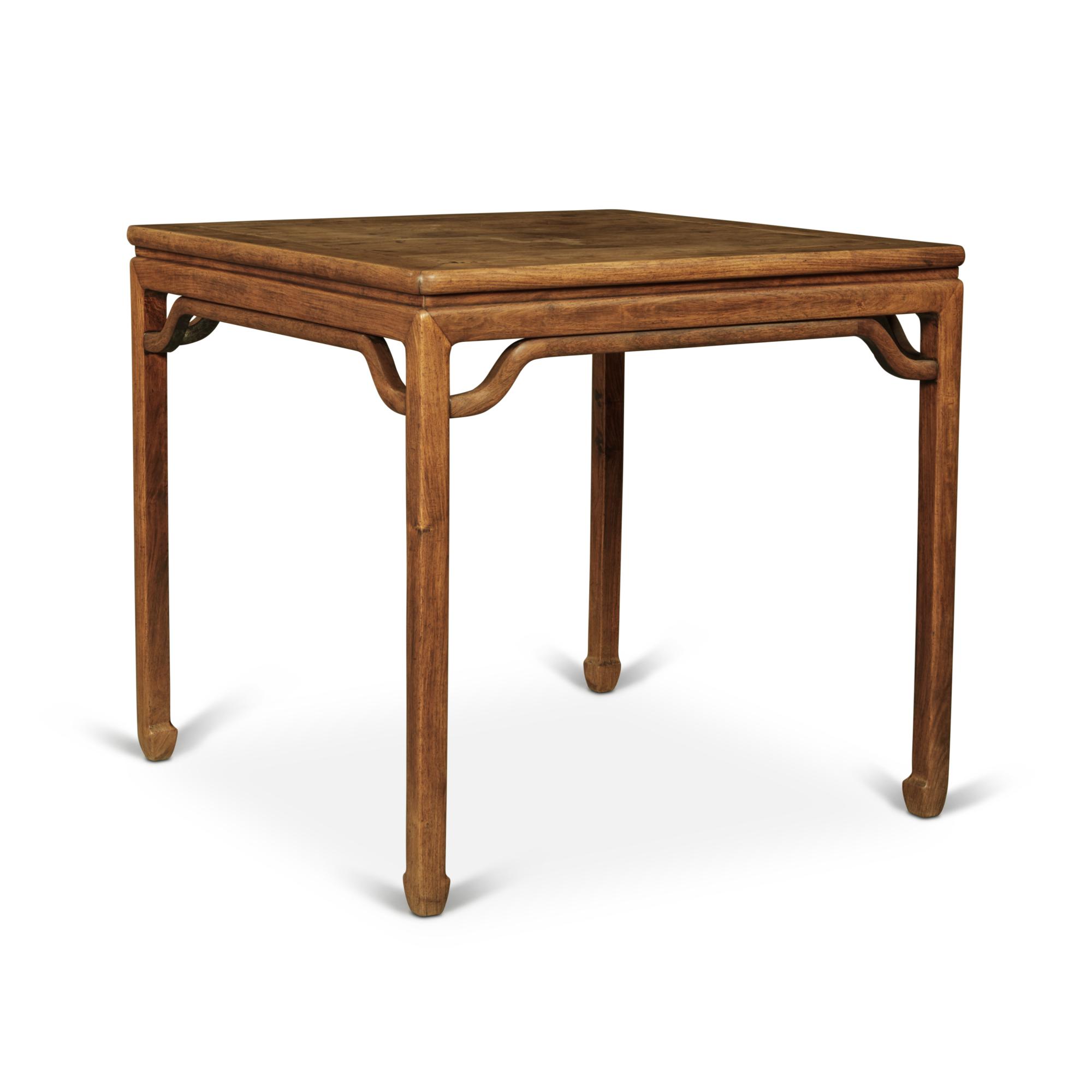 A 'huali' square table (Fangzhuo), Qing dynasty, 19th century | 清十九世紀 ...