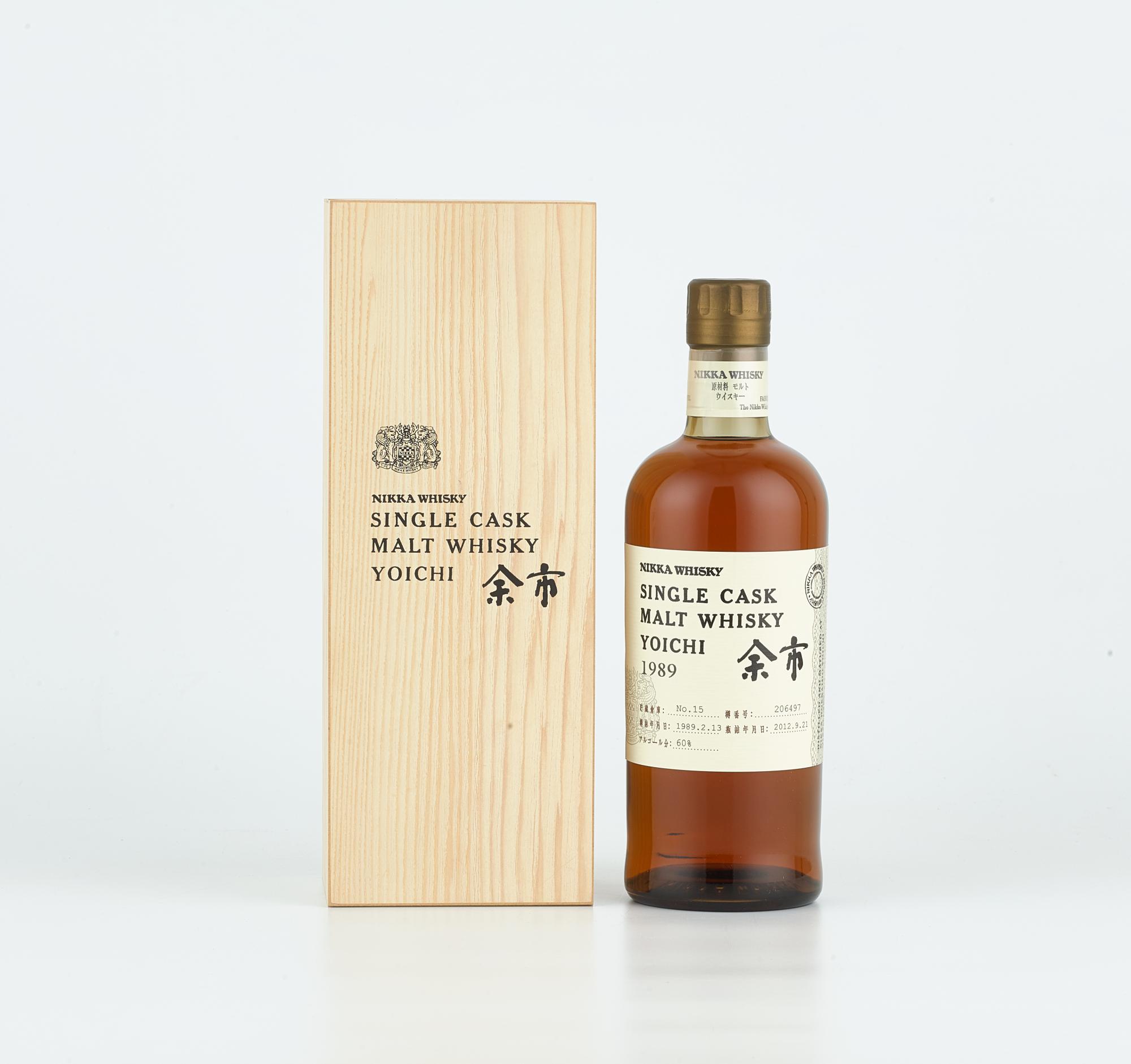 Nikka 余市 Yoichi Single Cask #206497 1989 (1 BT70) | Whisky + Moutai ...