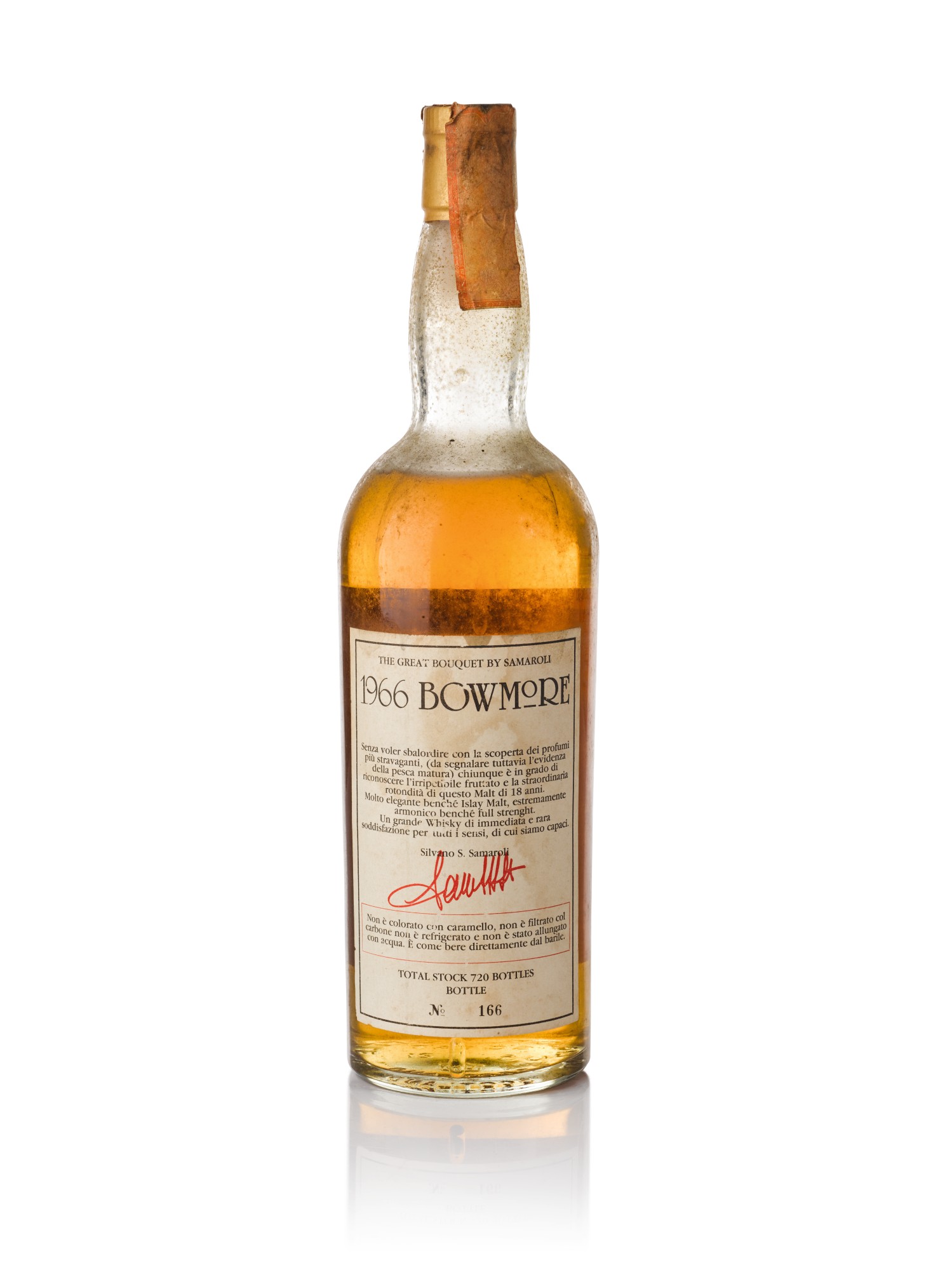 Bowmore Samaroli Bouquet 53.0 abv 1966 | Distilled | Iconic Samaroli ...