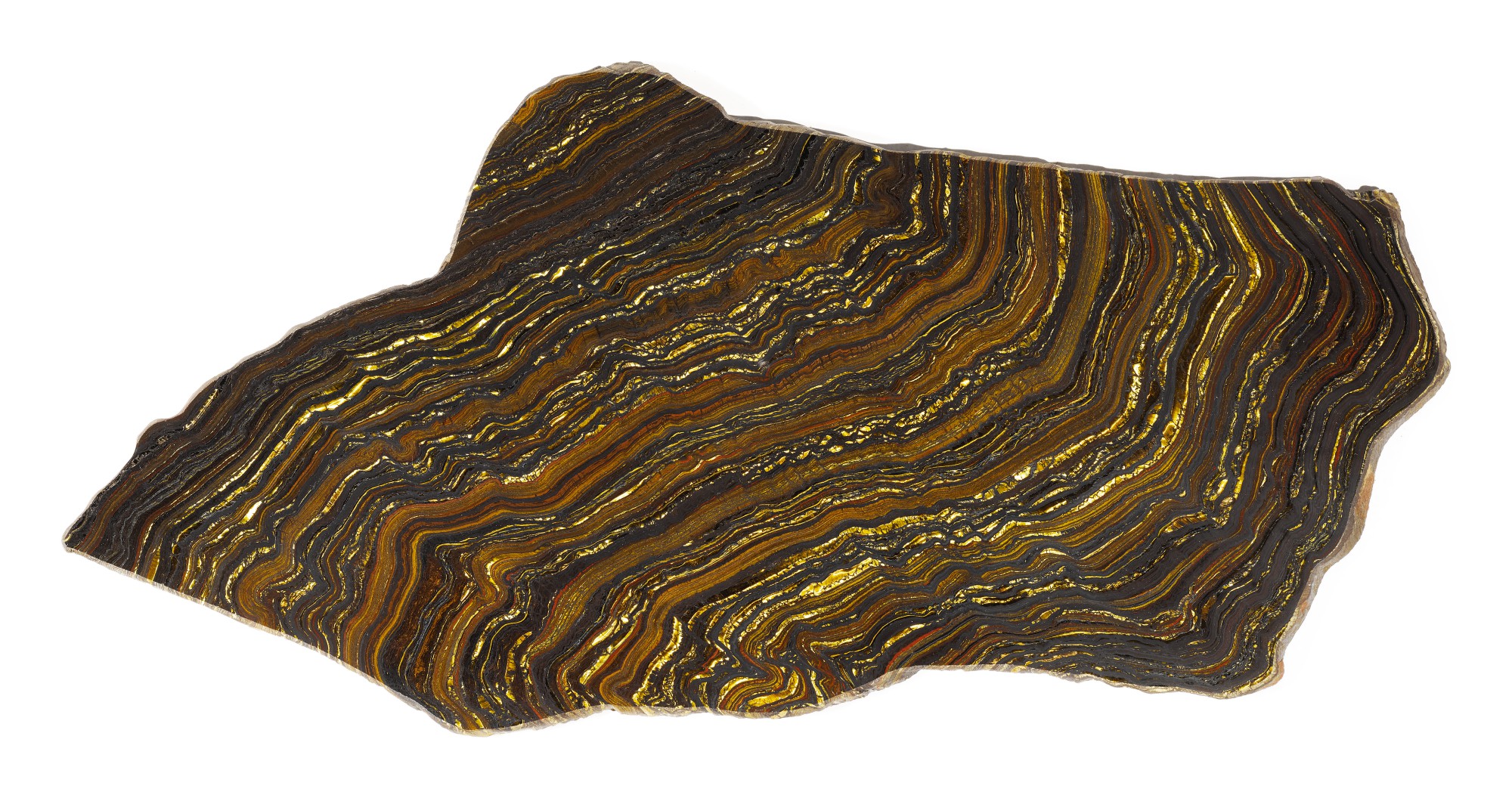 TIGER IRON SLAB | Natural History; Including Fossils, Minerals ...