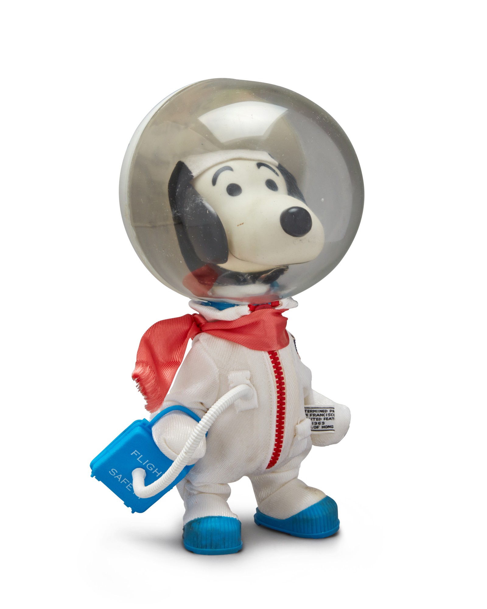 [Apollo 10] - Snoopy Astronaut Doll, Mascot of the Apollo 10 LM Crew. Signed and inscribed by ...