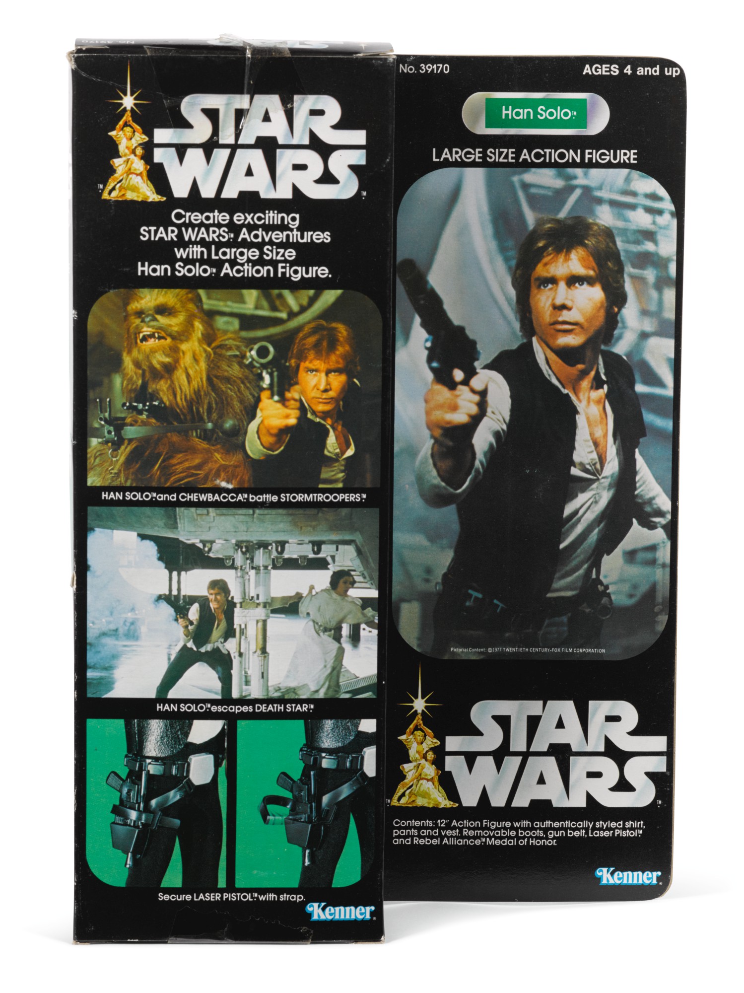 STAR WARS, HAN SOLO 12 IN. FIGURE, US, 1978 | Star Wars Online | 2019 ...