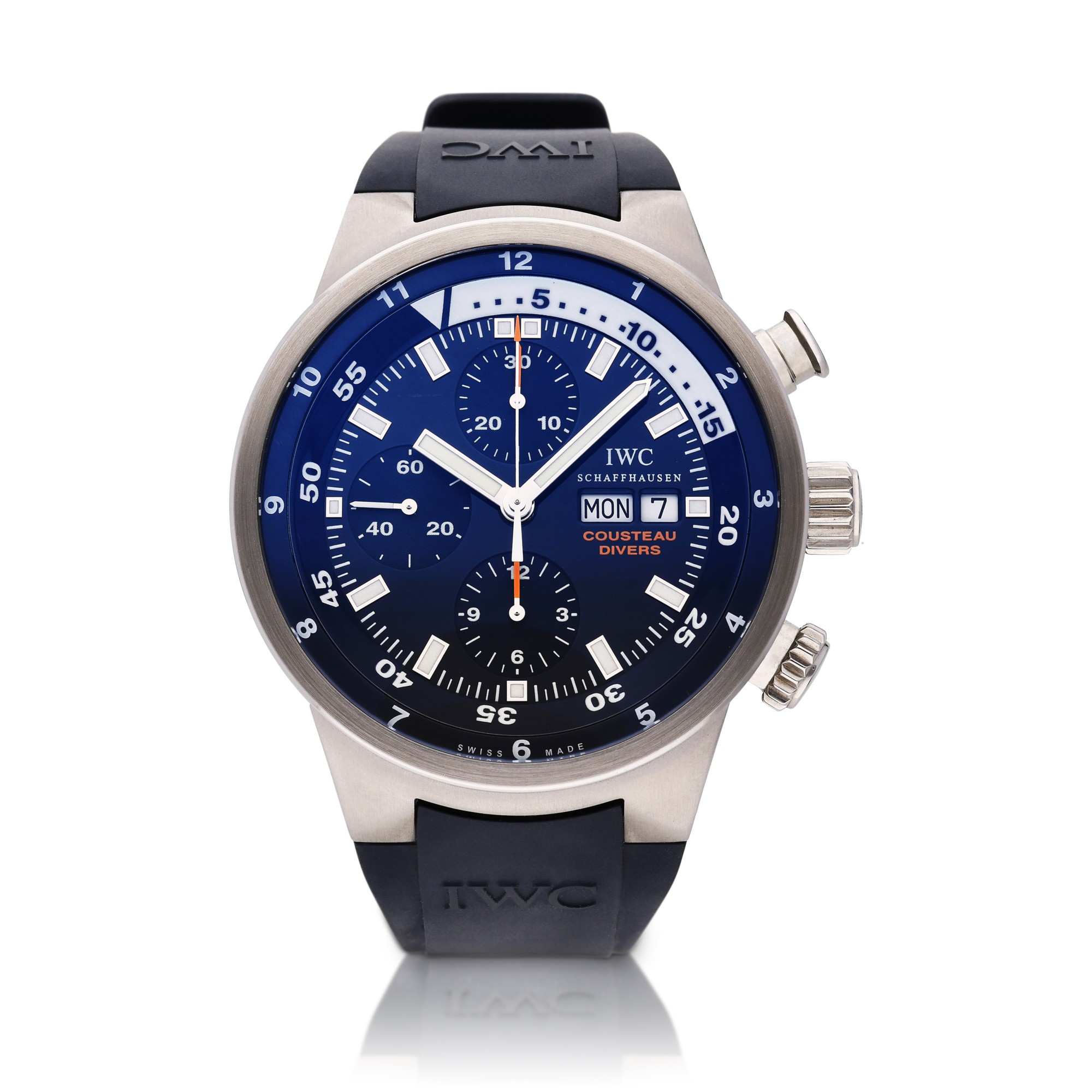 Reference IW3782 Aquatimer Chronograph Tribute to Calypso 'Cousteau ...