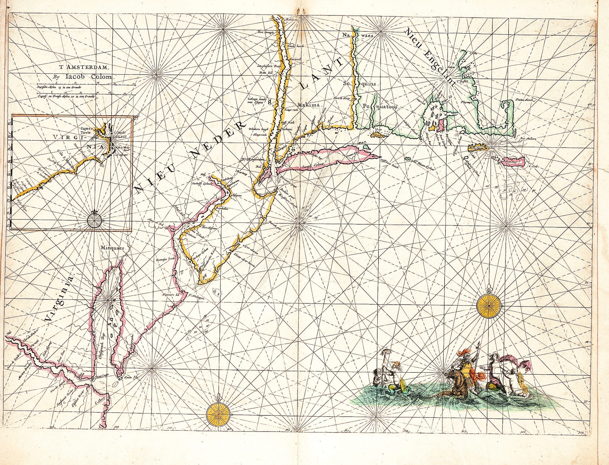 Colom | Atlas ou Colom Ardante, 1668 | Travel, Atlases, Maps and ...