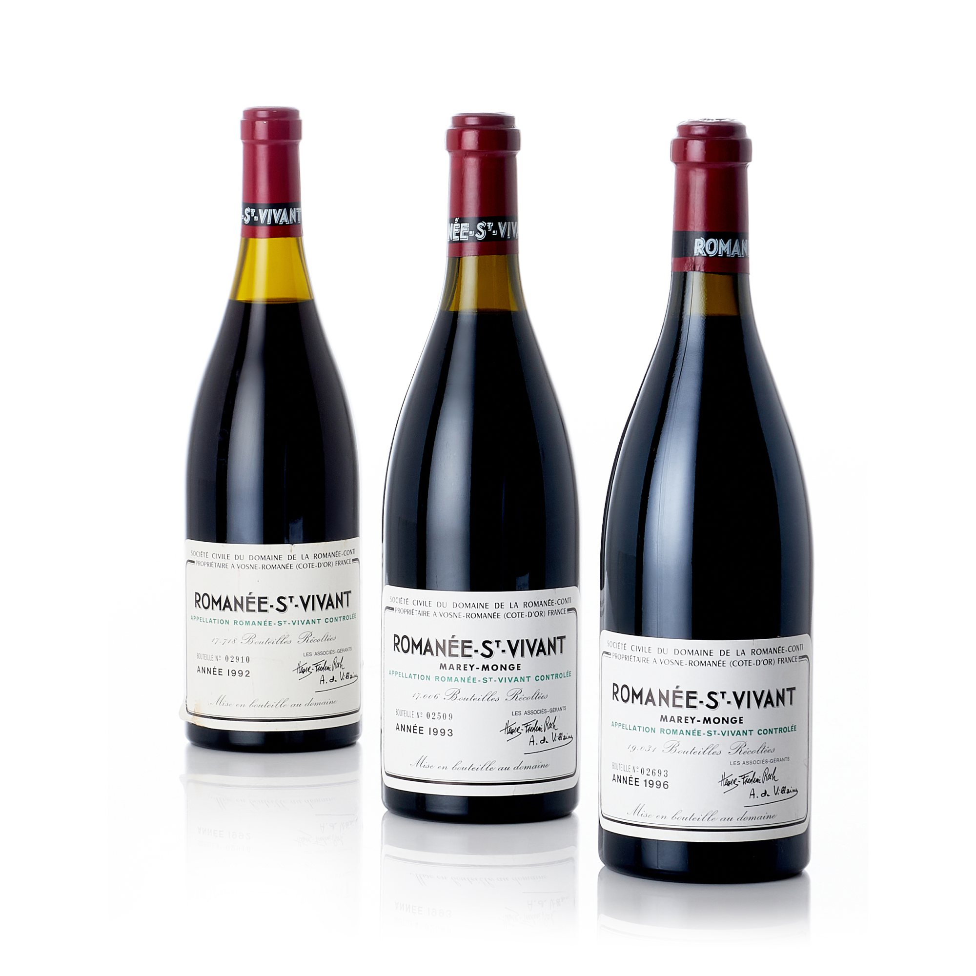 Romanée St. Vivant 1993 Domaine de la Romanée-Conti (2 BT) | Crème de ...