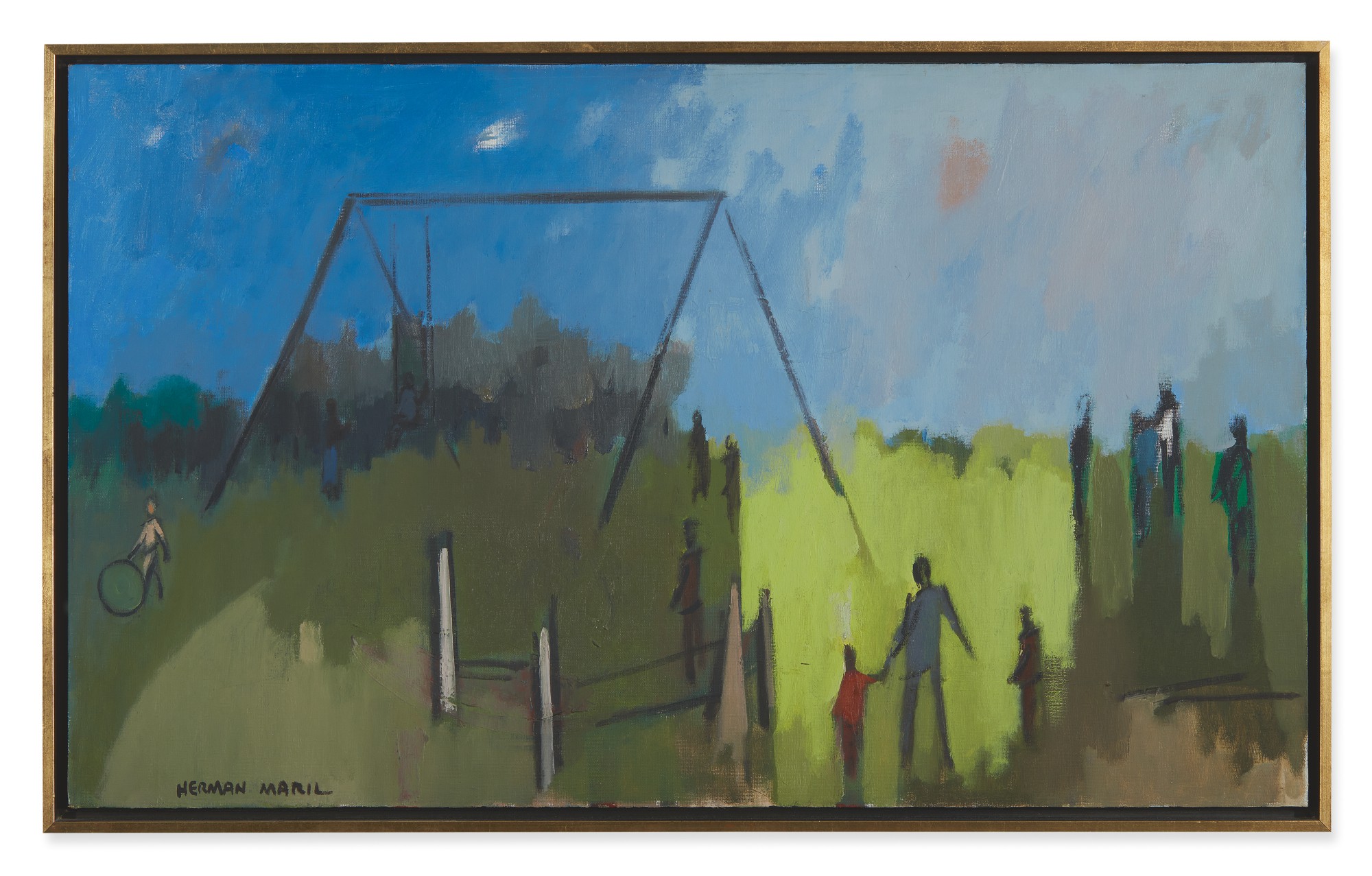 HERMAN MARIL | GREEN PASTURES | Contemporary Art Online | New York ...