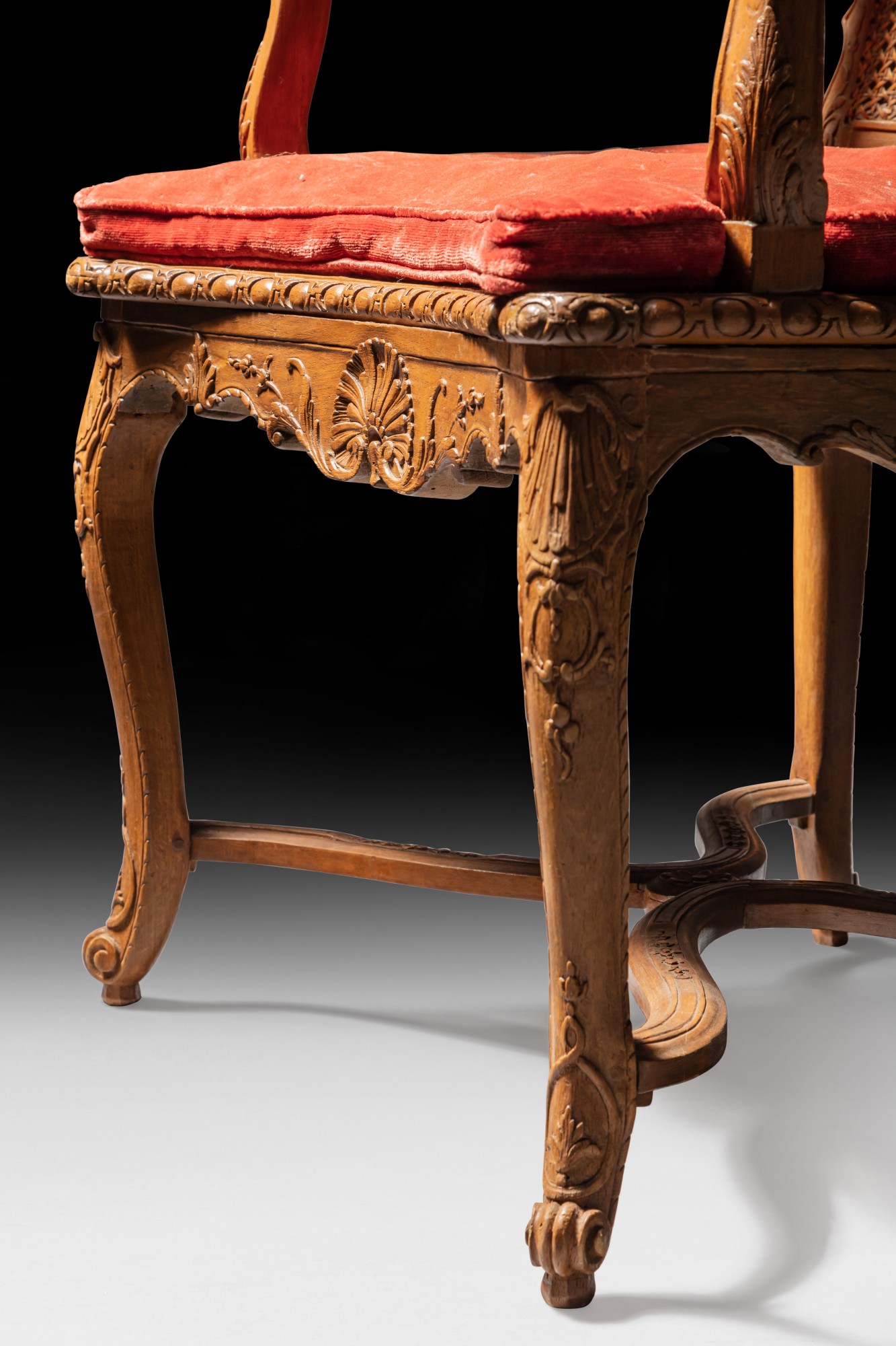 A rare carved beechwood armchair, French Régence, circa 1715 | Rare ...