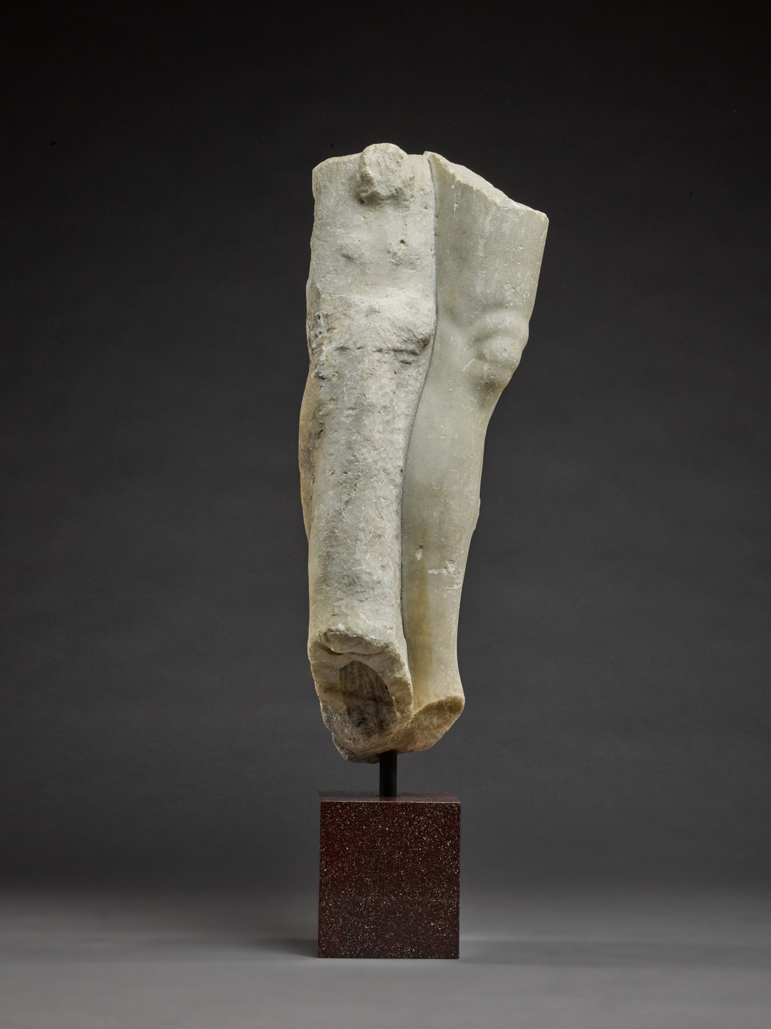 Roman Marble Right Leg of a Man or God, circa 2nd Century A.D ...
