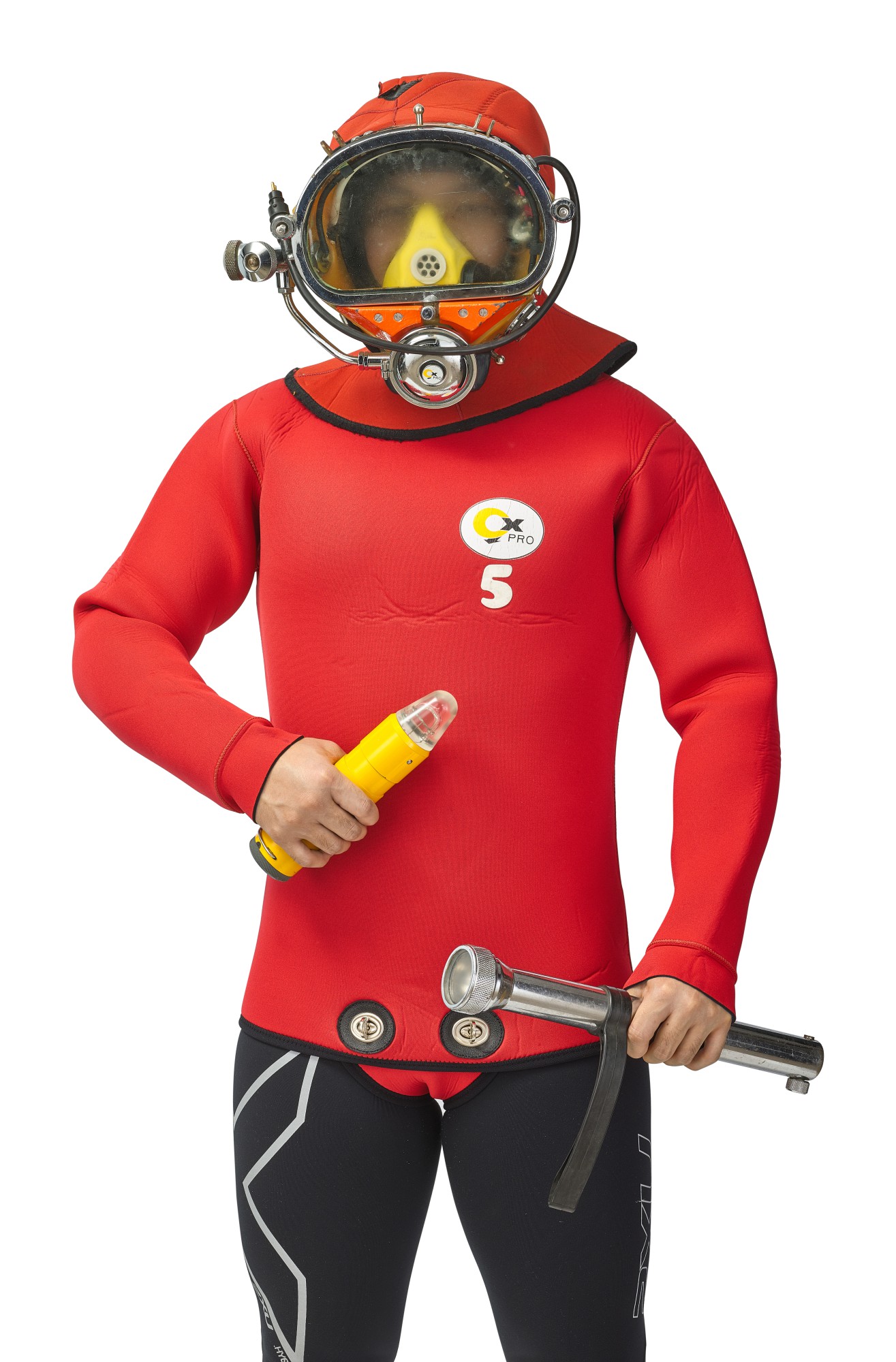 COMEX | A VERY RARE SET OF DEEPSEA DIVING EQUIPMENT, CONSISTS OF A ...