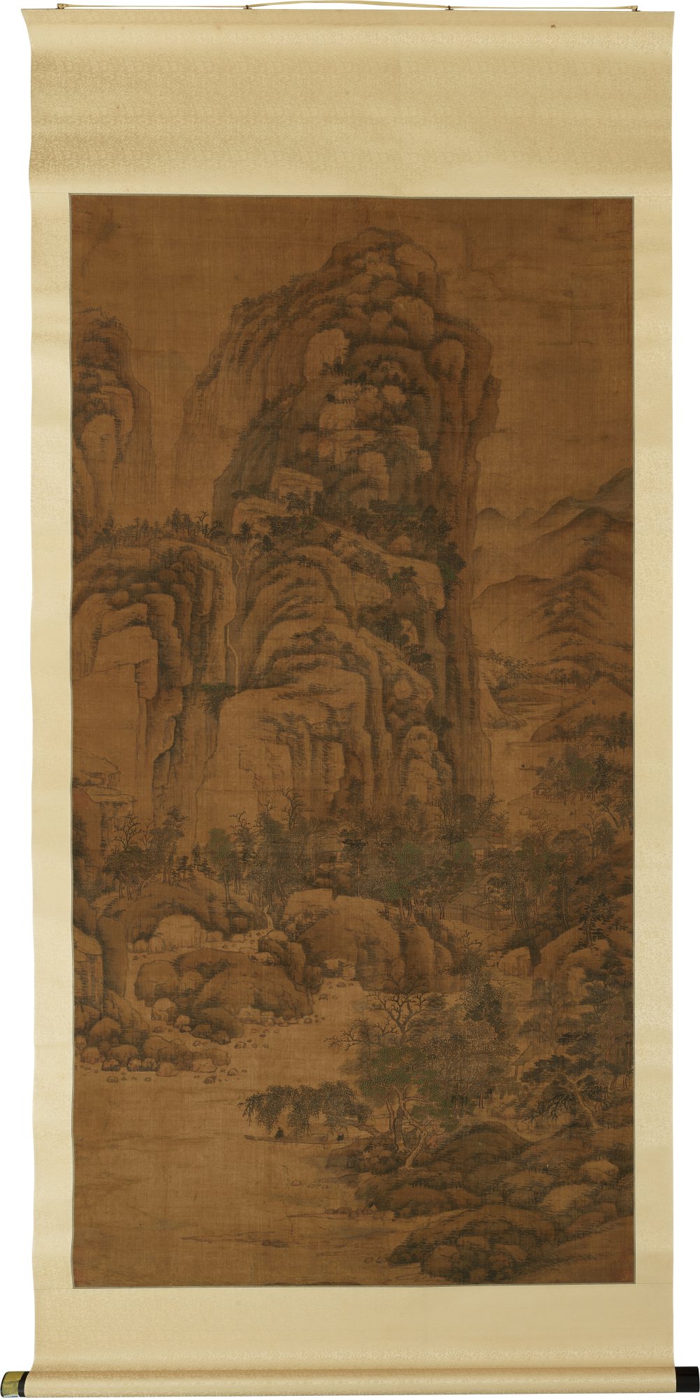 Anonymous (Ming Dynasty) 佚名(明) | Landscape after Ancient Masters 溪山高遠圖 ...