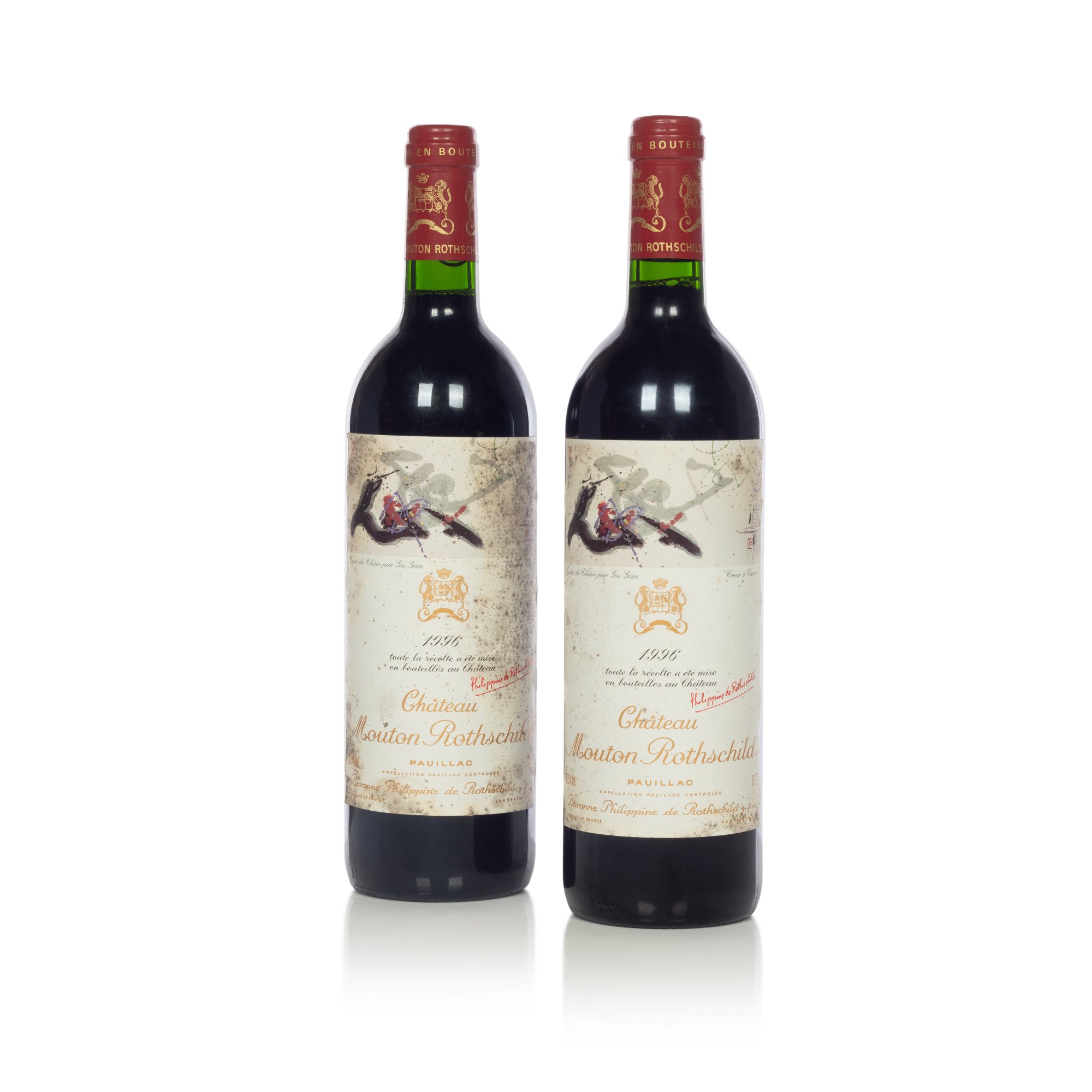 Château Mouton Rothschild 1996 (2 BT) | Finest and Rarest | Opulent British and European Cellars ...