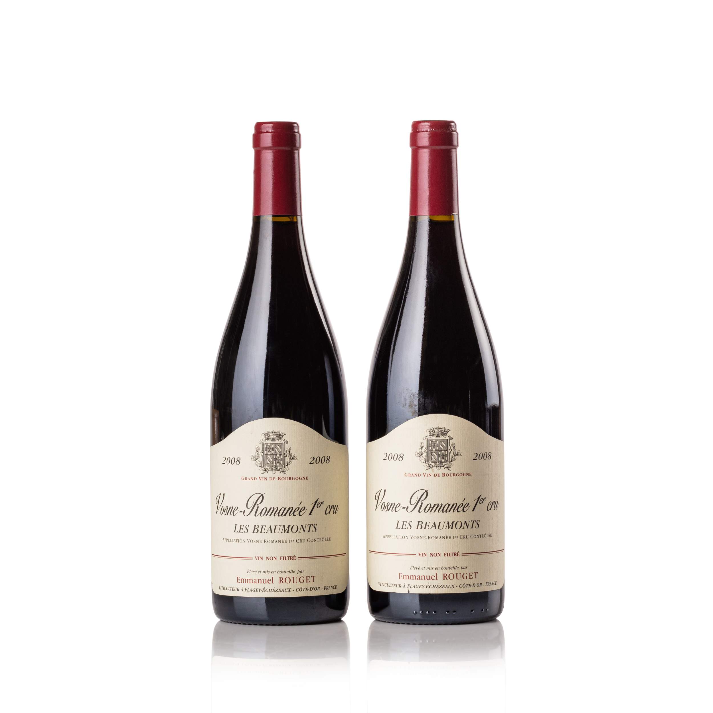 Vosne Romanée, Les Beaumonts 2008 Emmanuel Rouget (2 BT) | Spectacular ...