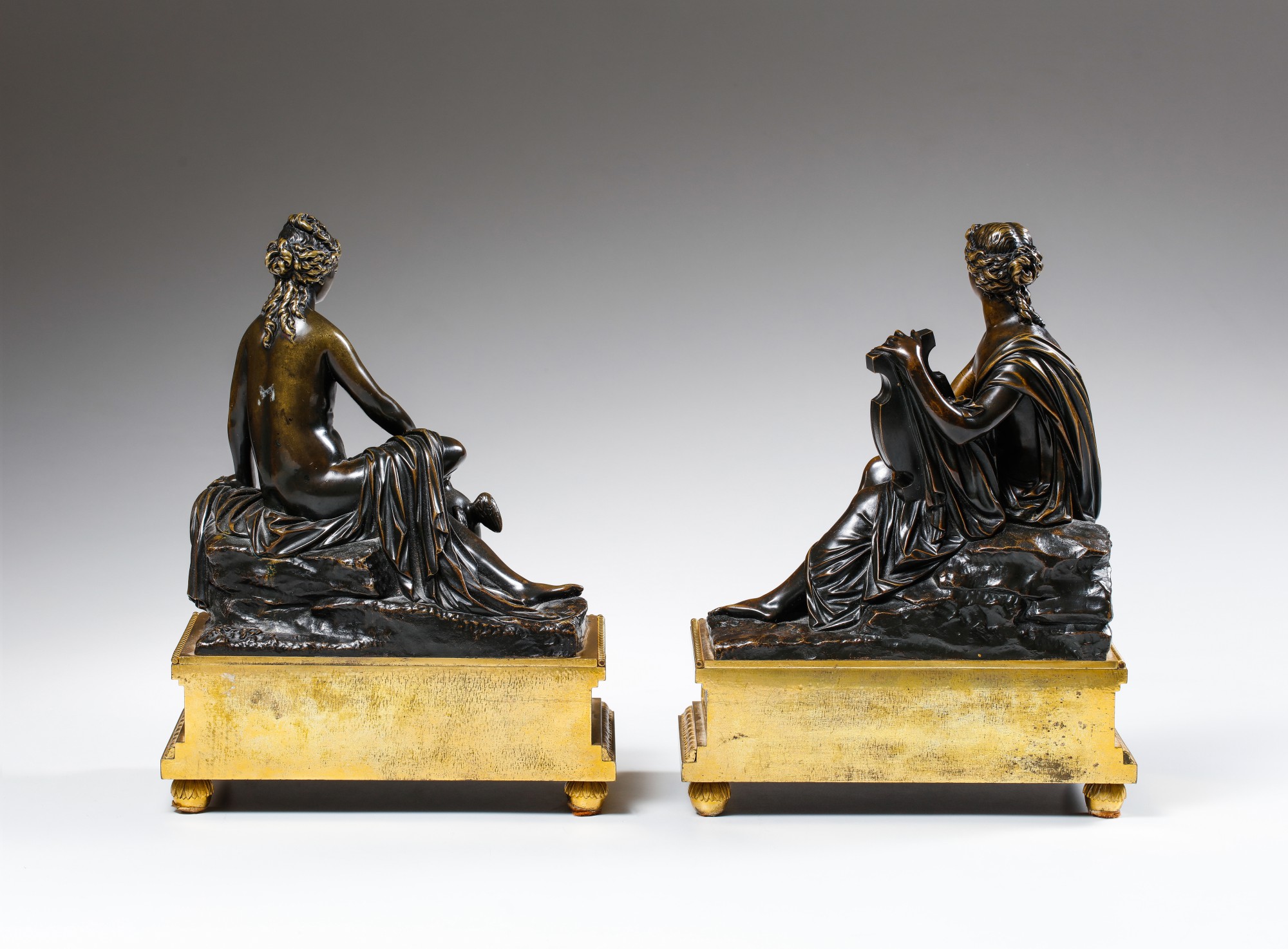 Apollo with a lyre & Cupid removing a thorn from Venus foot | Apollon ...