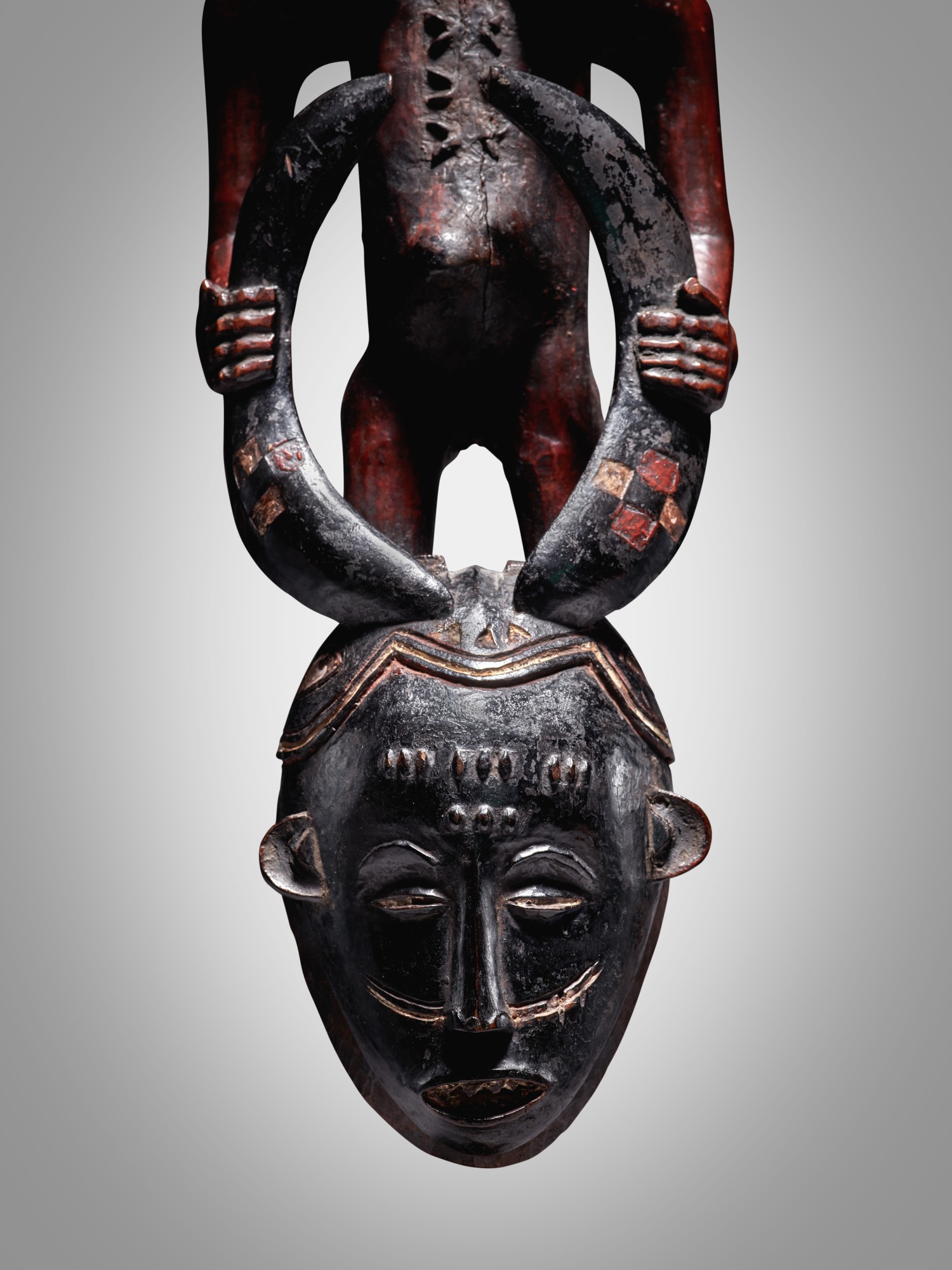 Guro Mask with Female Figure, Côte d'Ivoire | Sculpture from the ...