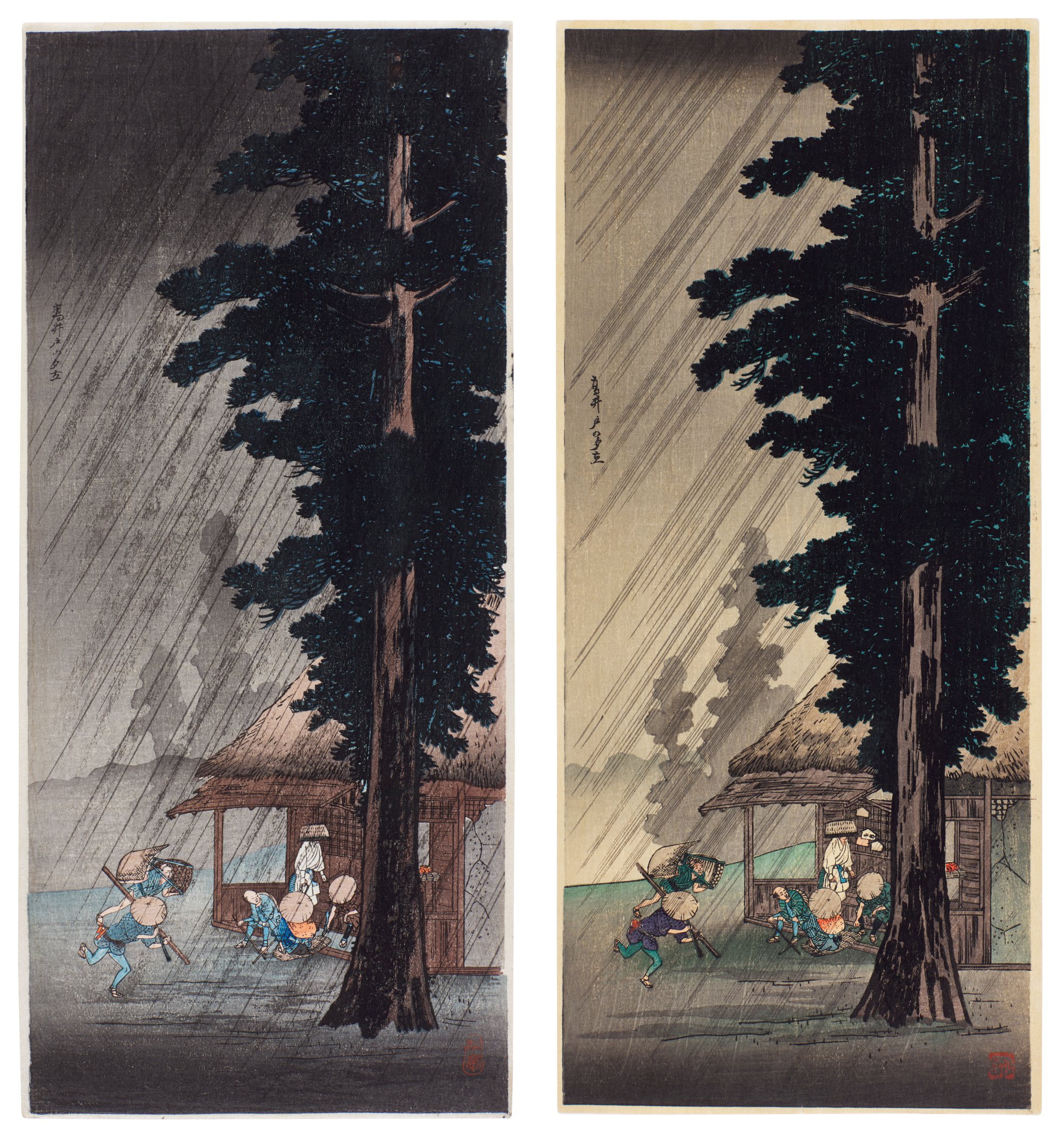 Takahashi Shotei (Hiroaki, 1871-1945) | Pre and post-earthquake ...