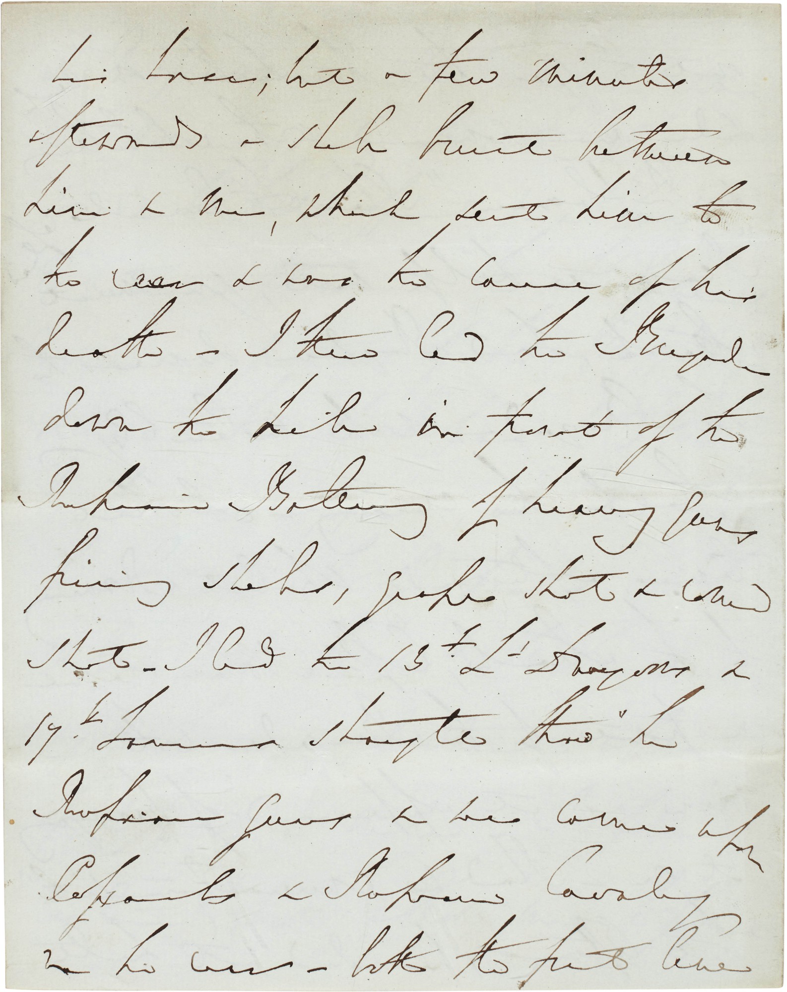 Charge of the Light Brigade--James, Earl of Cardigan | Autograph ...