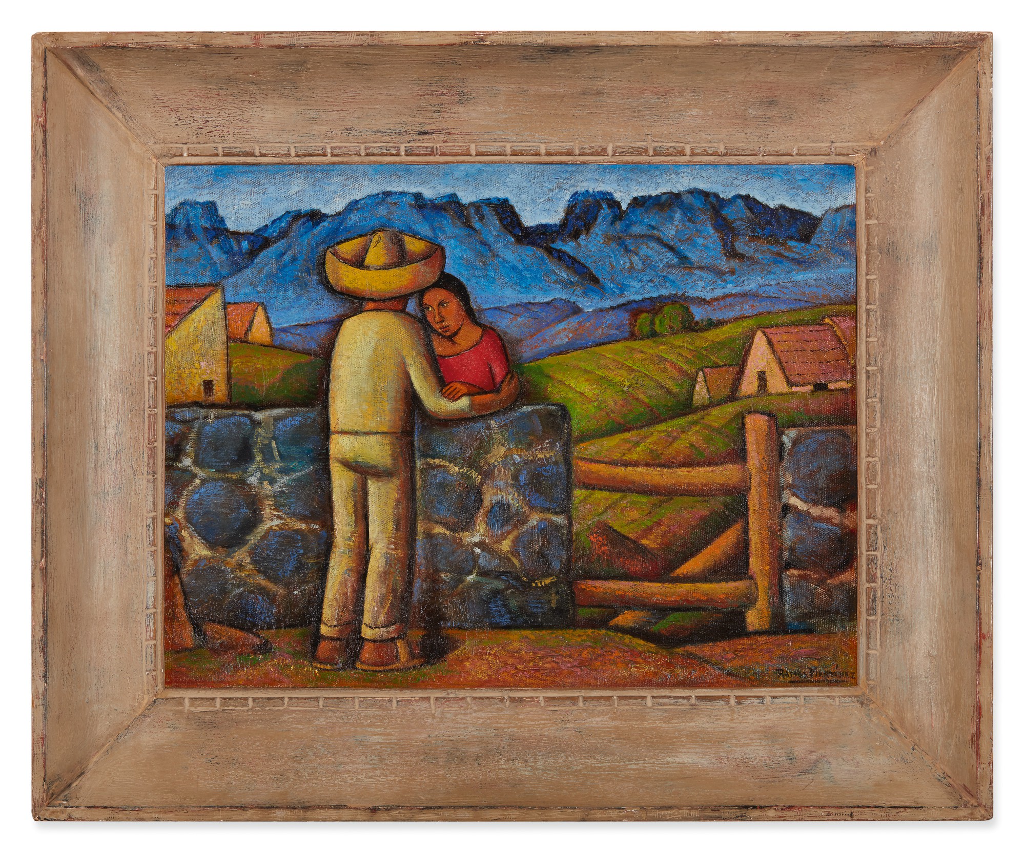 ALFREDO RAMOS MARTÍNEZ | LOS NOVIOS (THE SWEETHEARTS) | Impressionist ...