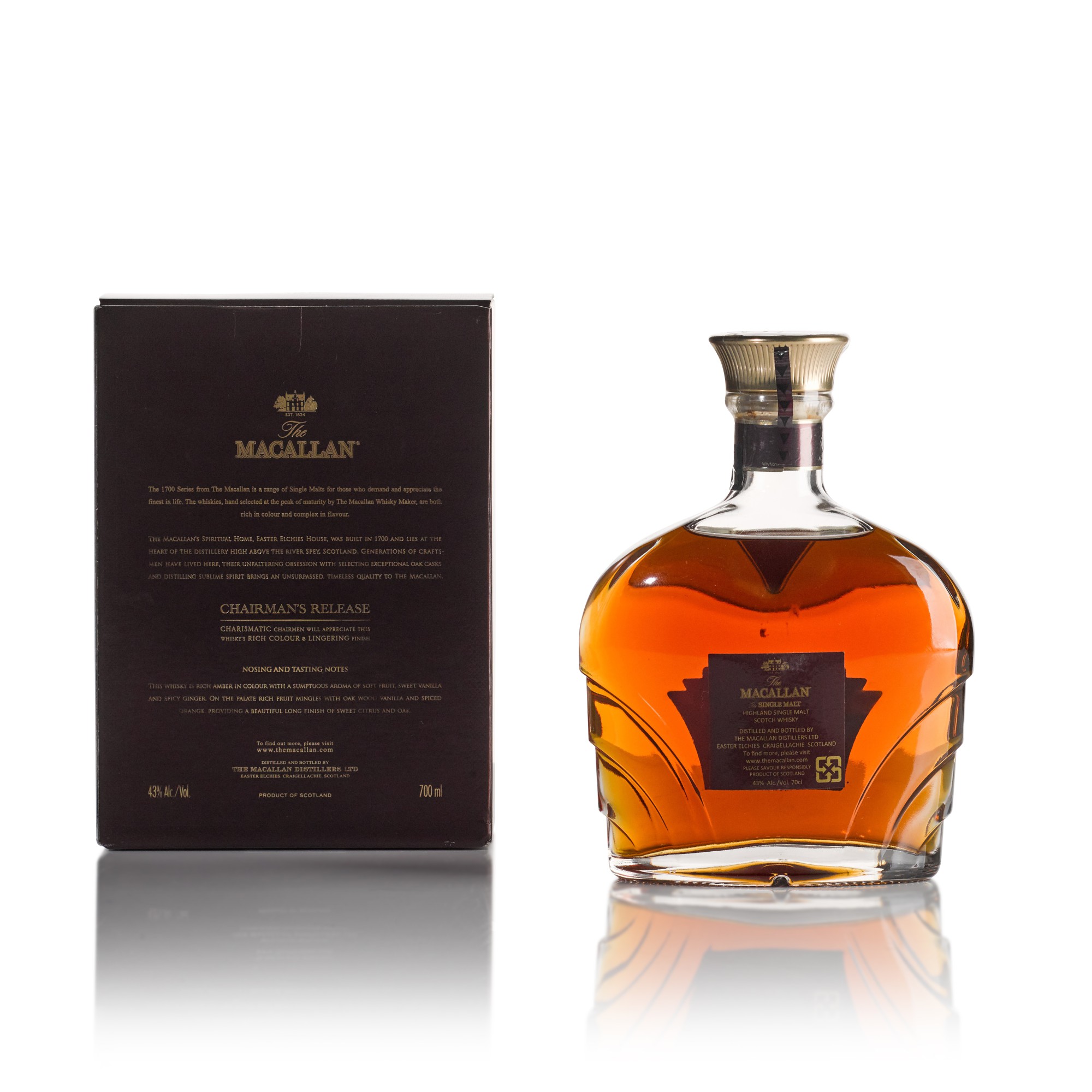 The Macallan Chairman's Release 40.0 abv NV (1 BT70) | Finest & Rarest ...