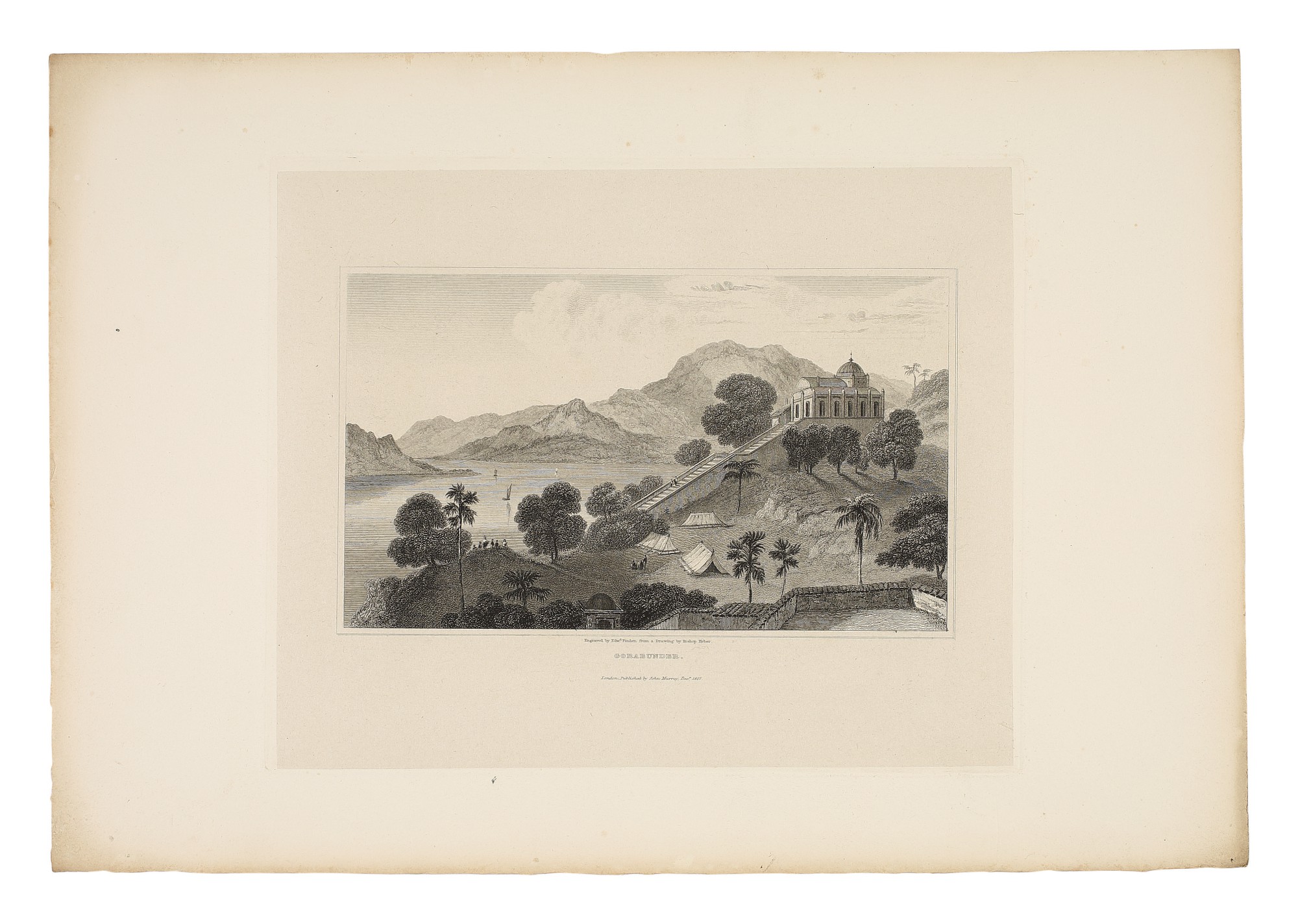 HEBER, REGINALD, LORD BISHOP OF CALCUTTA | 10 engraved proofs from ...