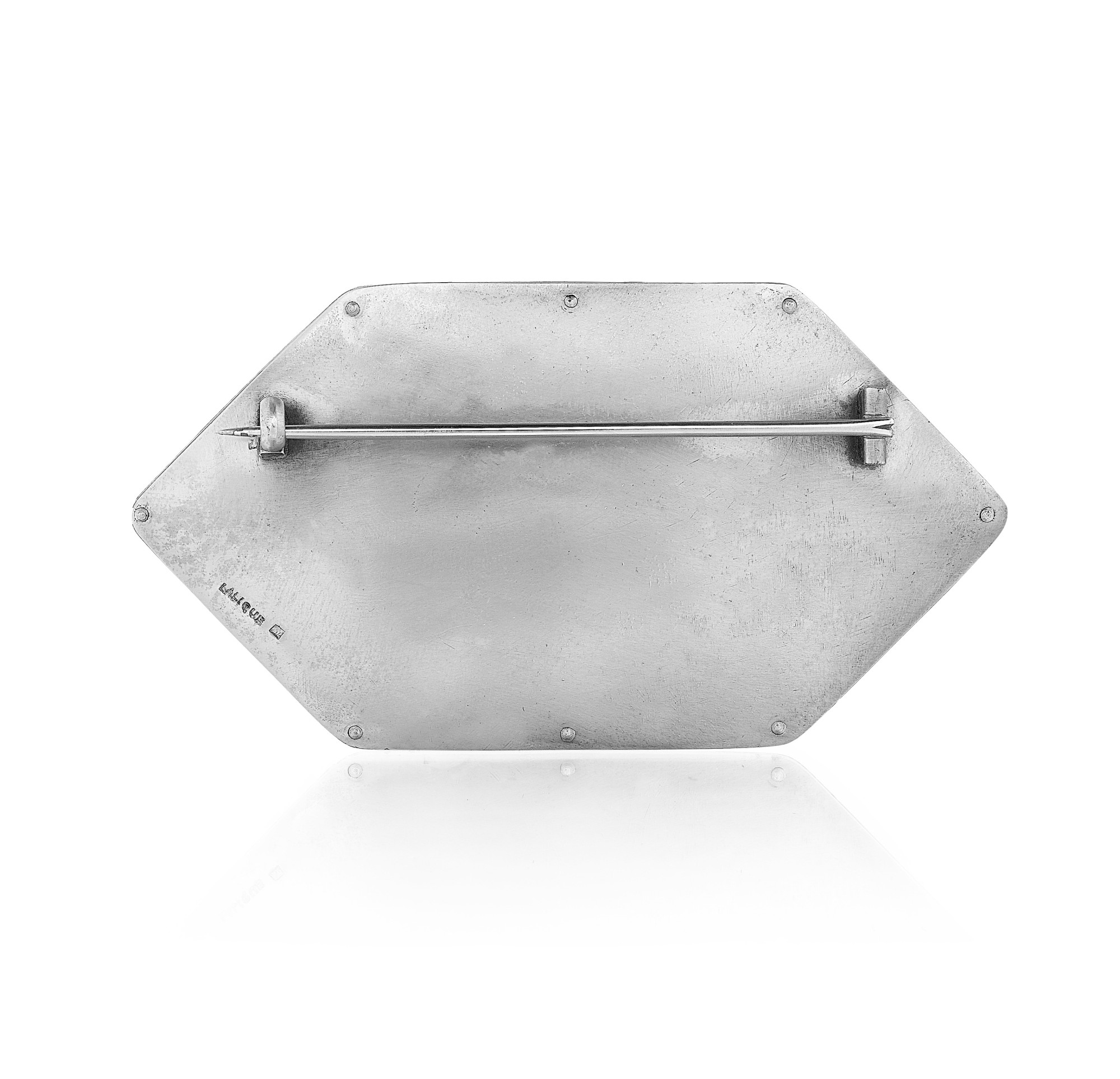 Broche acier et aluminium, "Mûres" | Steel and aluminium brooch ...