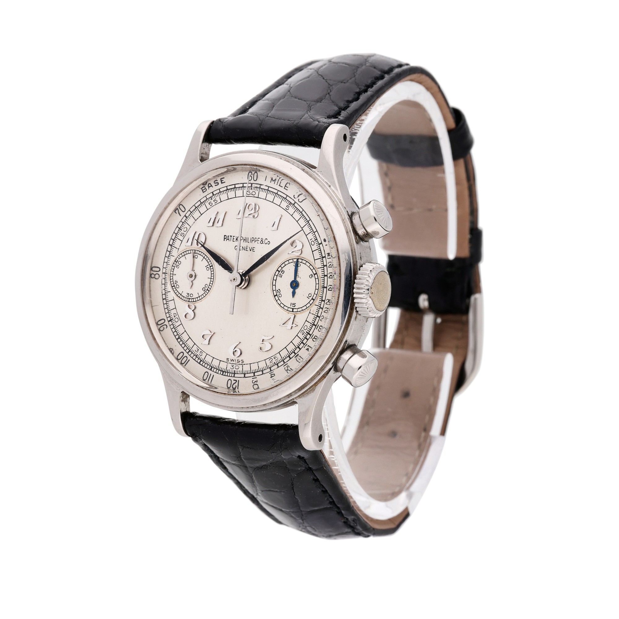 Reference 1463 | A stainless steel chronograph wristwatch with Breguet ...
