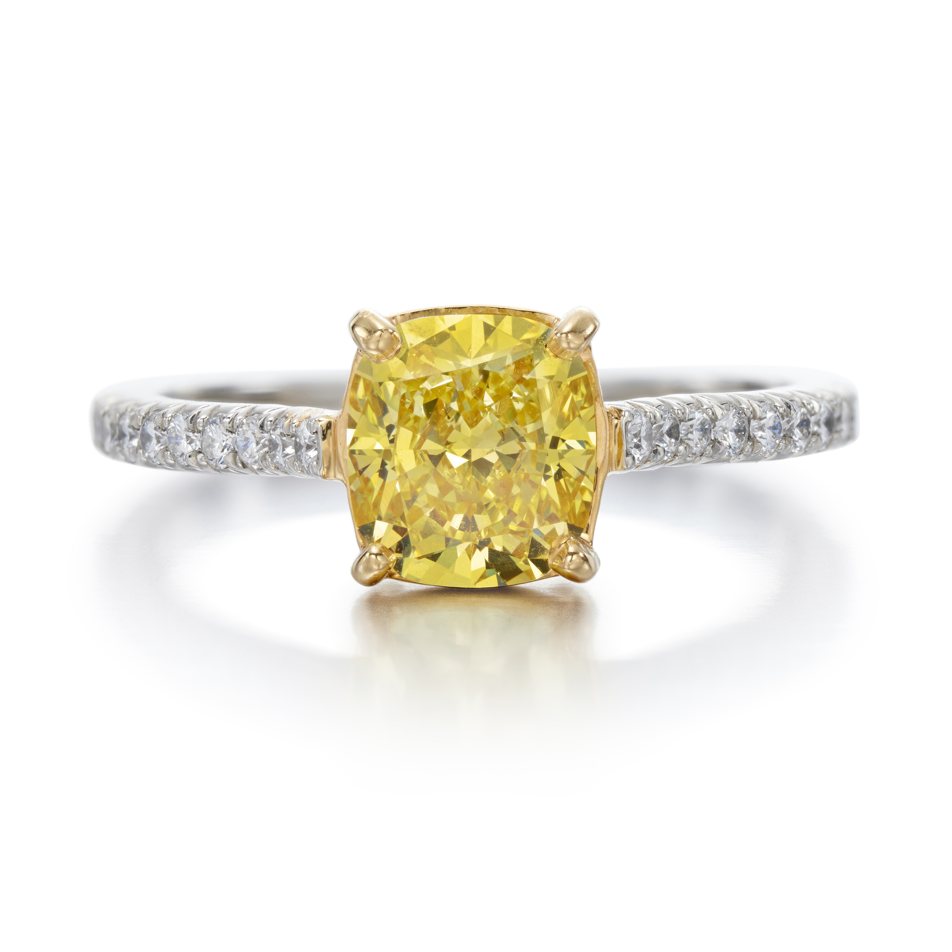 Fancy Intense Yellow diamond ring | Fine Jewels & Watches: Cologne ...