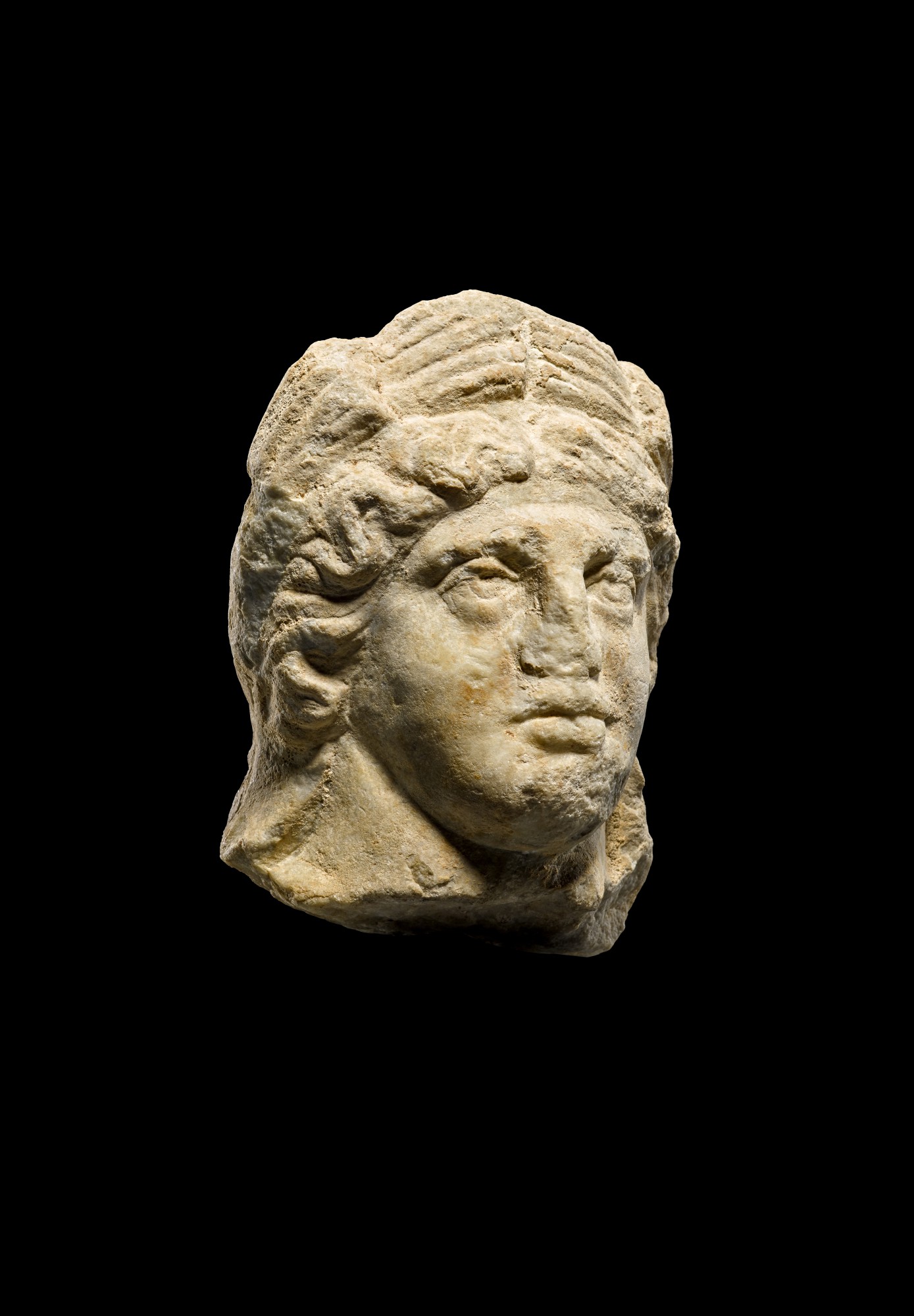 A Roman Marble Head of the Young Silvanus, circa 2nd Century A.D ...