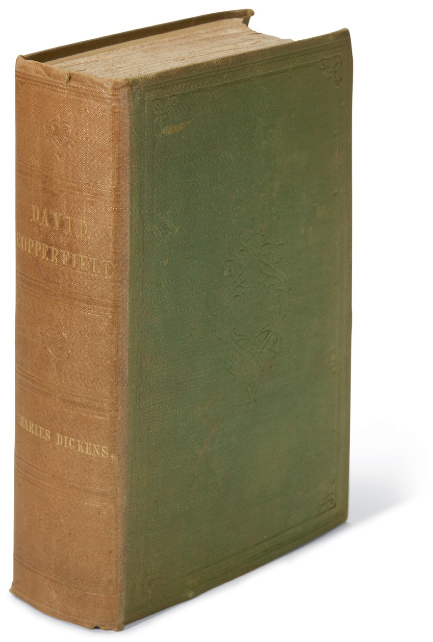 Dickens, David Copperfield, 1850, first edition in book form, bound ...