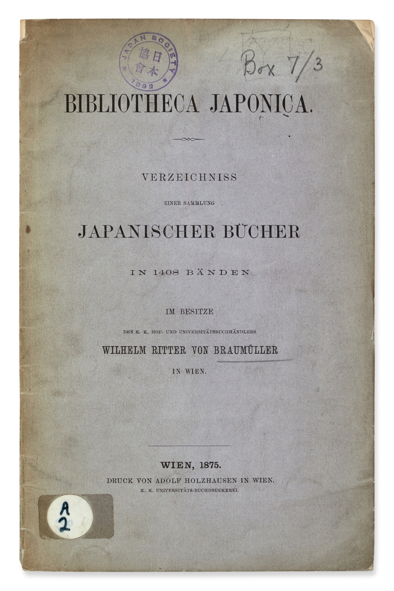 A group of bibliographies and dictionaries, some from the library of ...