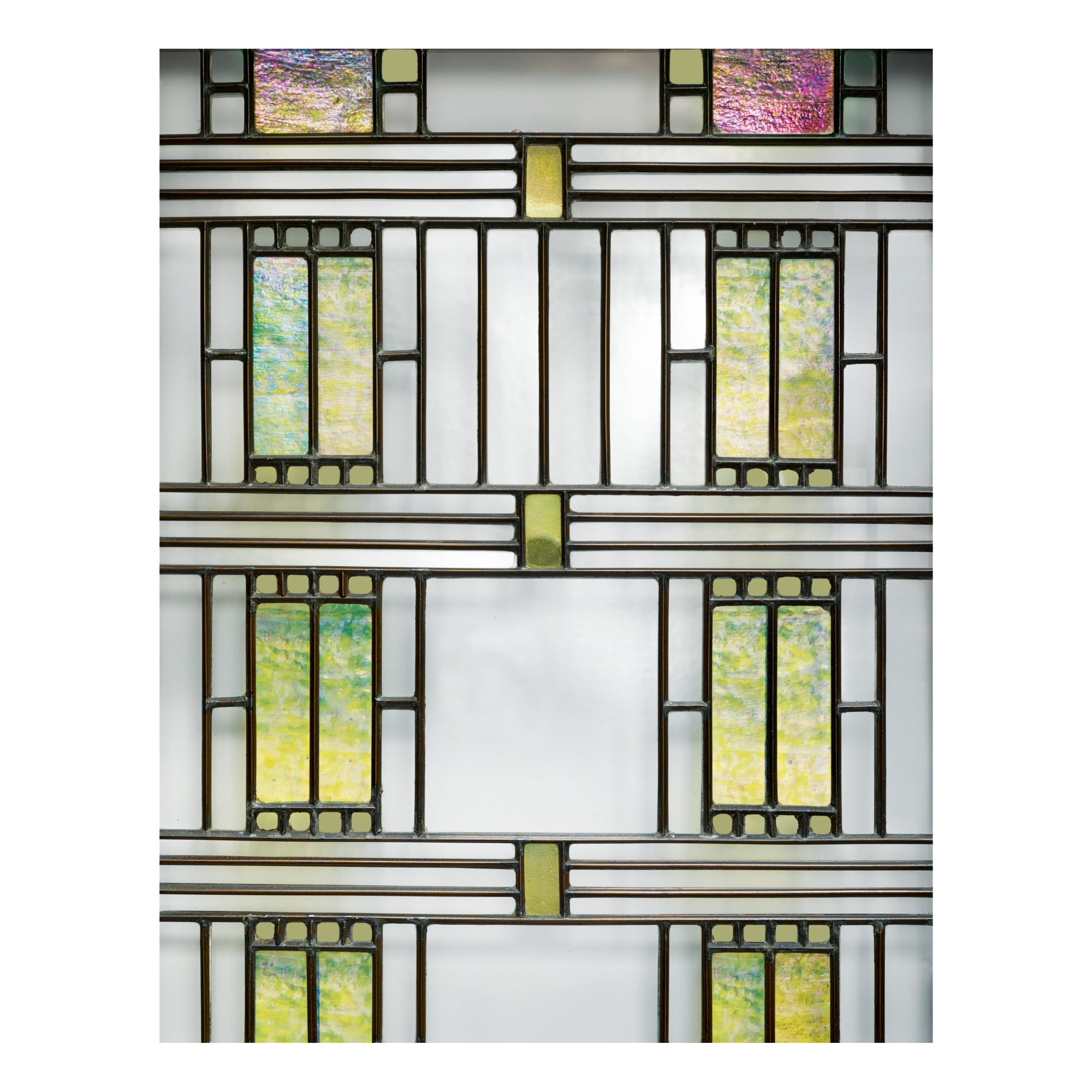 FRANK LLOYD WRIGHT | "WISTERIA" WINDOW FROM THE DARWIN D. MARTIN HOUSE ...