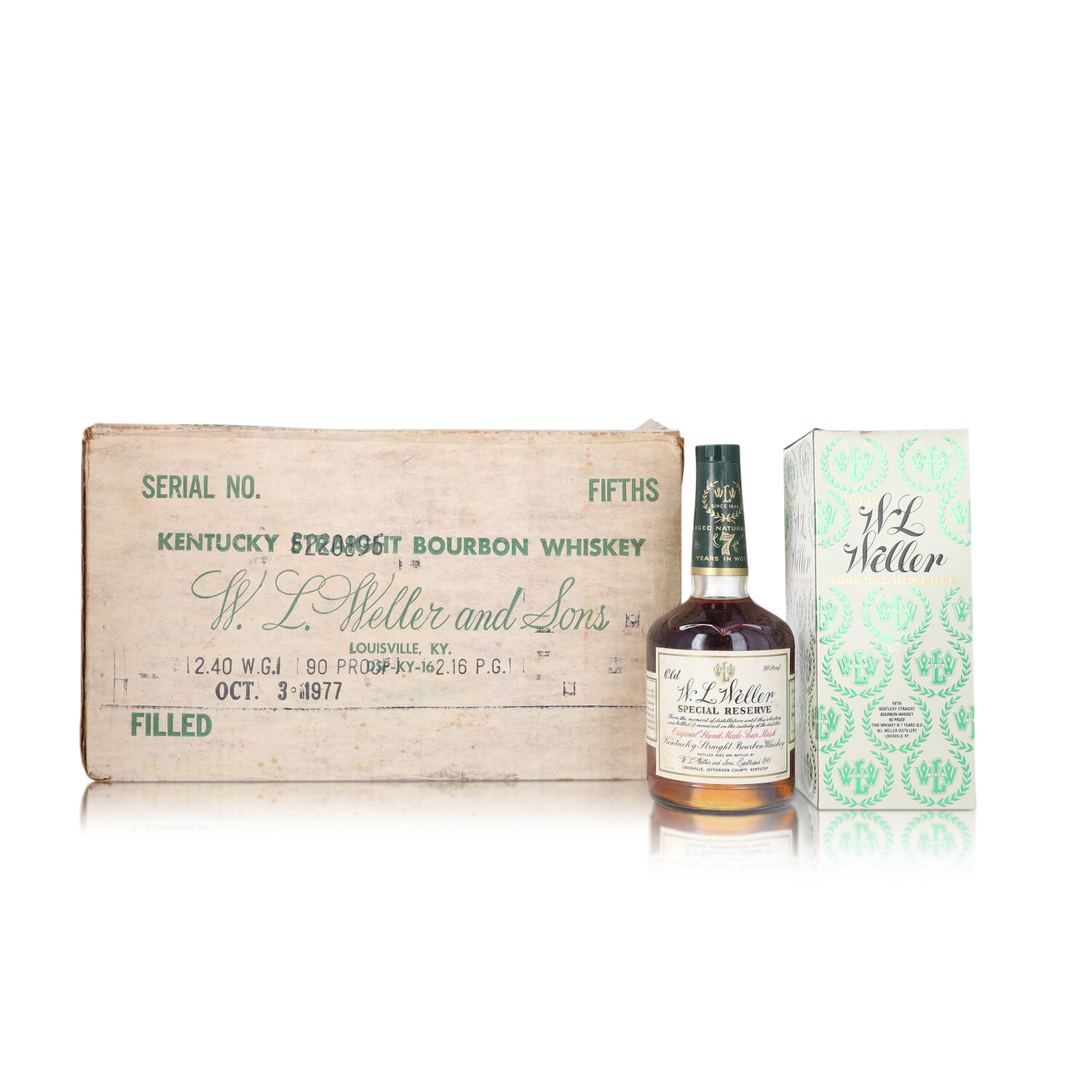 Old W.L. Weller Special Reserve 7 Year Old 90.0 abv NV (12 BT4/5QT ...
