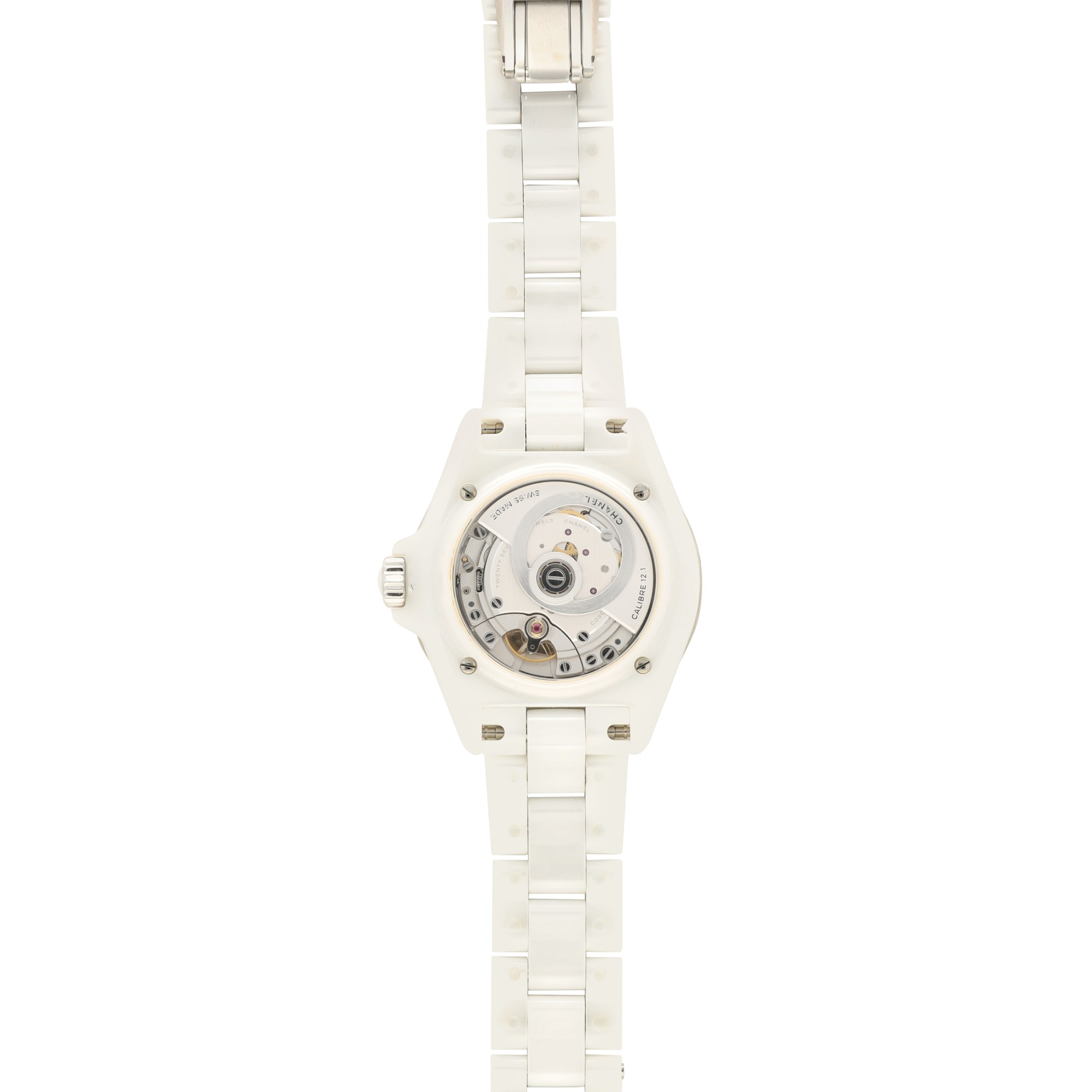 Chanel | J12 Phantom, A ceramic and stainless steel wristwatch with ...