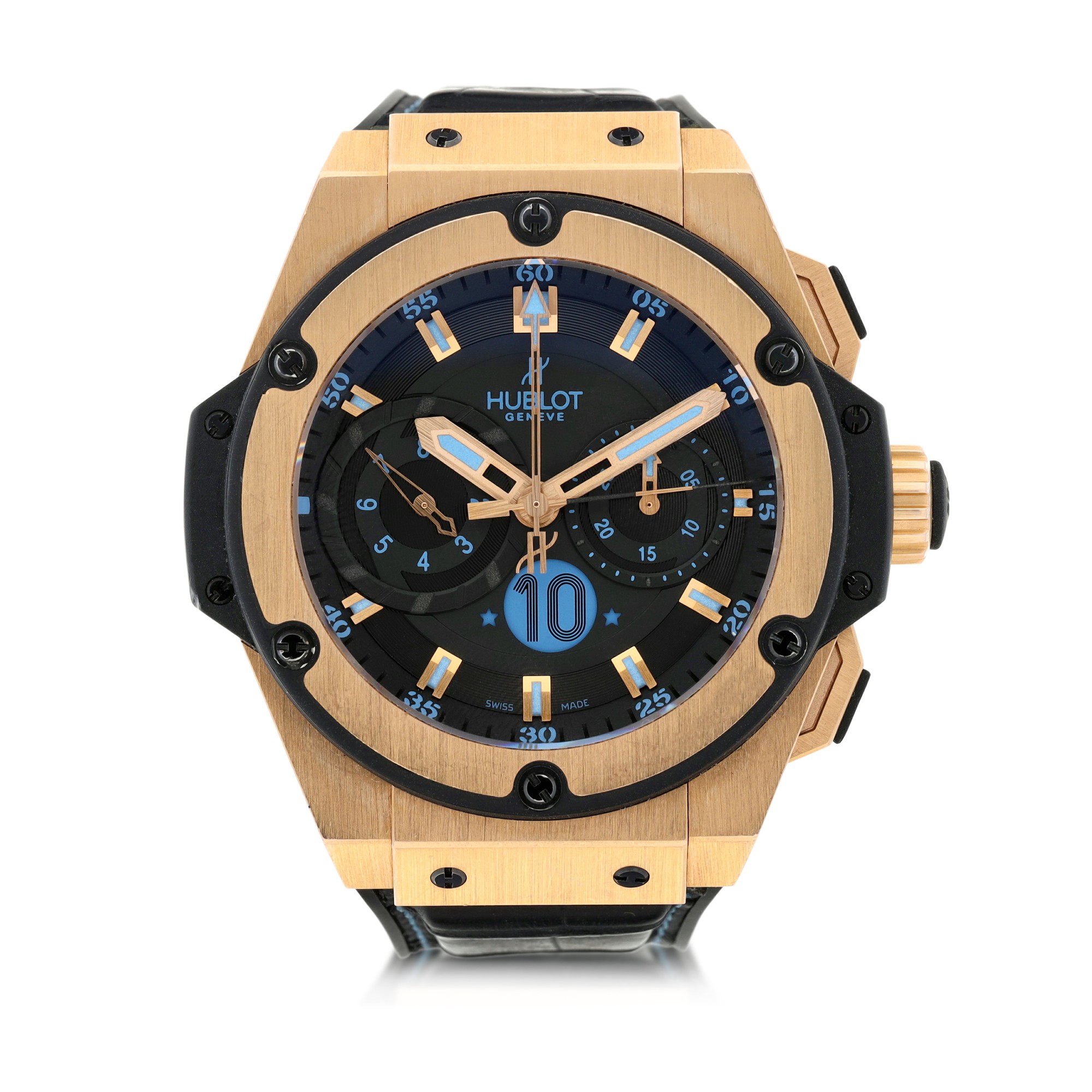 Piece Unique King Power 'Diego Maradona' A unique pink gold and ...