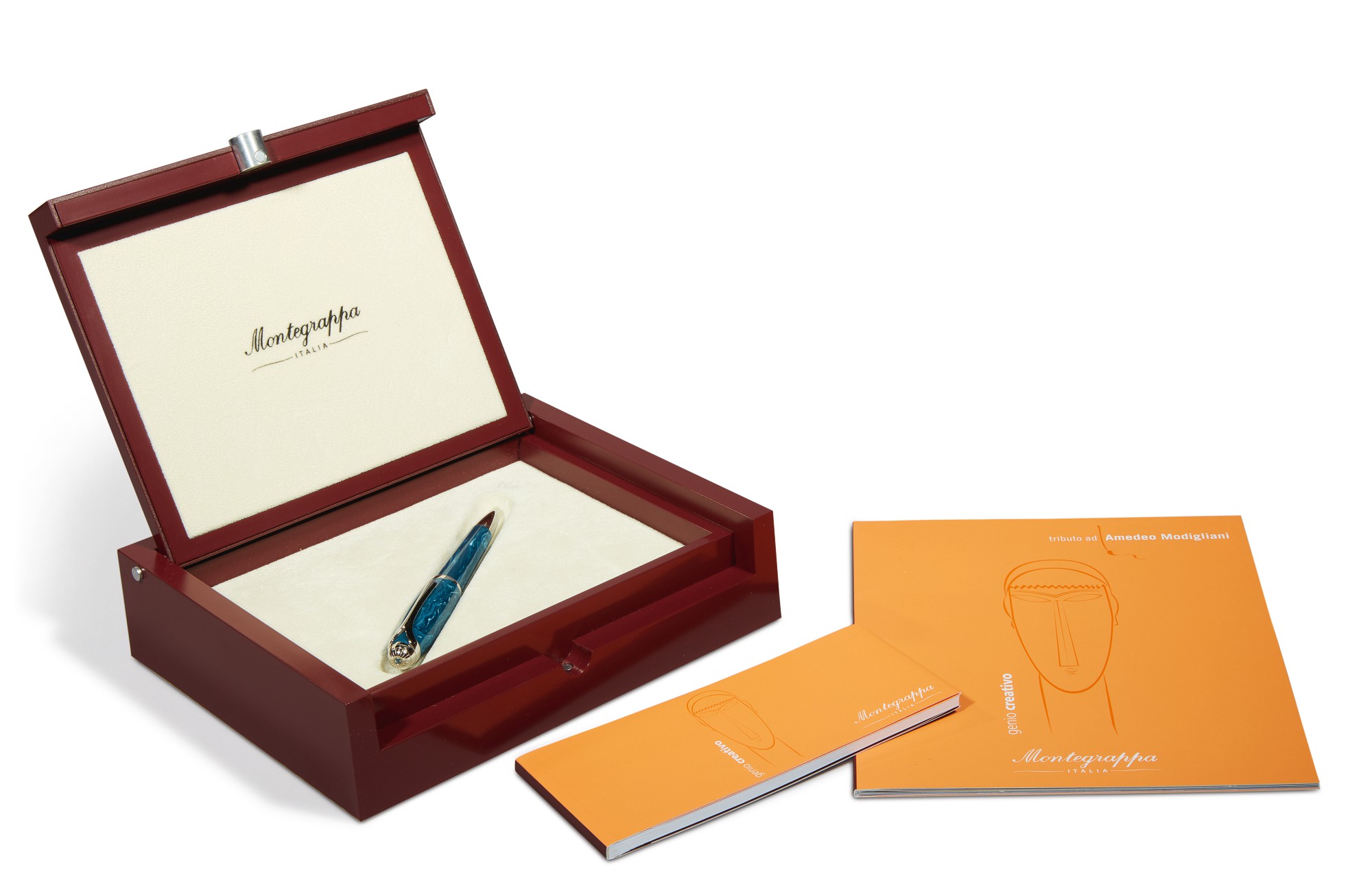 MONTEGRAPPA | A LIMITED EDITION PLATINUM PLATED AND RESIN BALLPOINT PEN ...