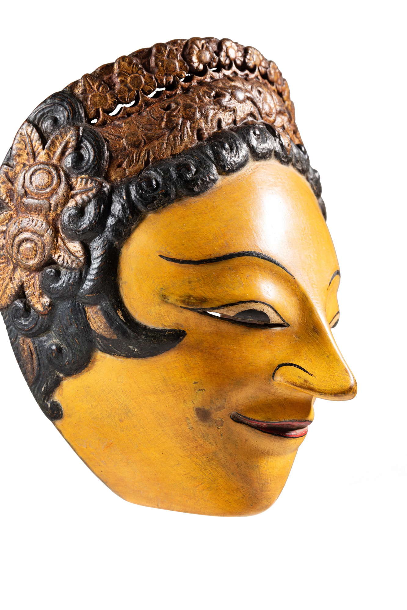 Masque topeng, Java, Indonésie | Topeng mask, Java, Indonesia ...