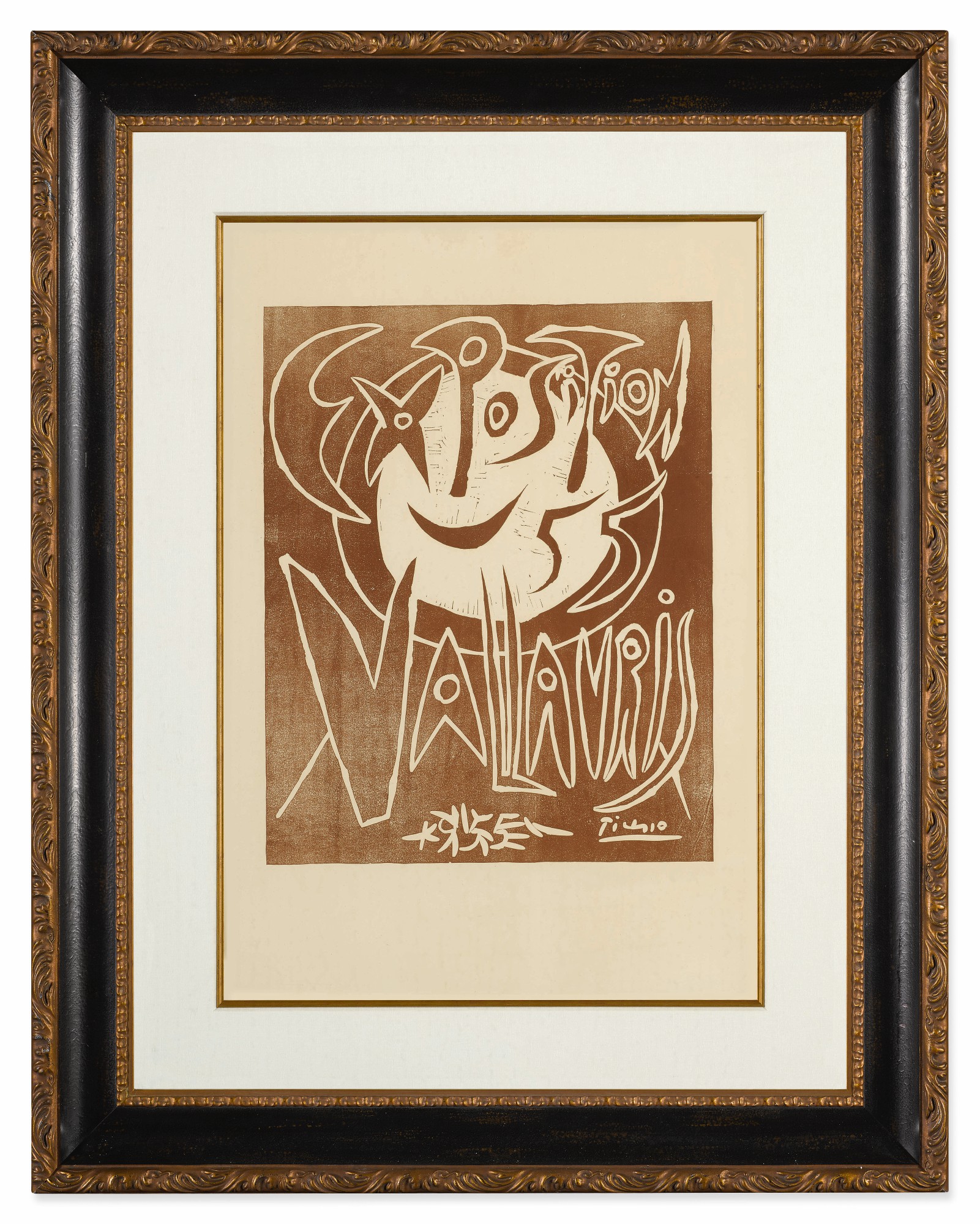 PABLO PICASSO | EXPOSITION 55 VALLAURIS (B. 1268; BA. 1032) | Picasso ...