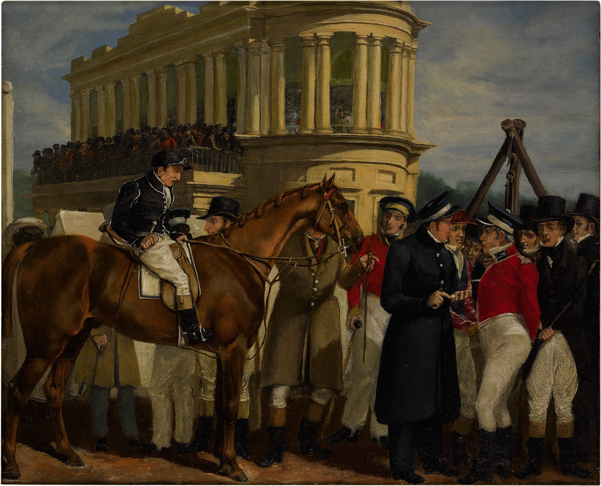 BRITISH SCHOOL, 19TH CENTURY | CURRAGH CAMP MEETING | The Collection of ...