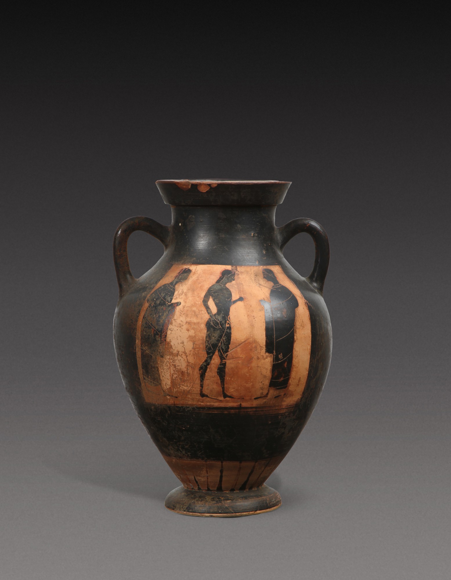 An Attic Black-figured Amphora, attributed to the Princeton Group ...