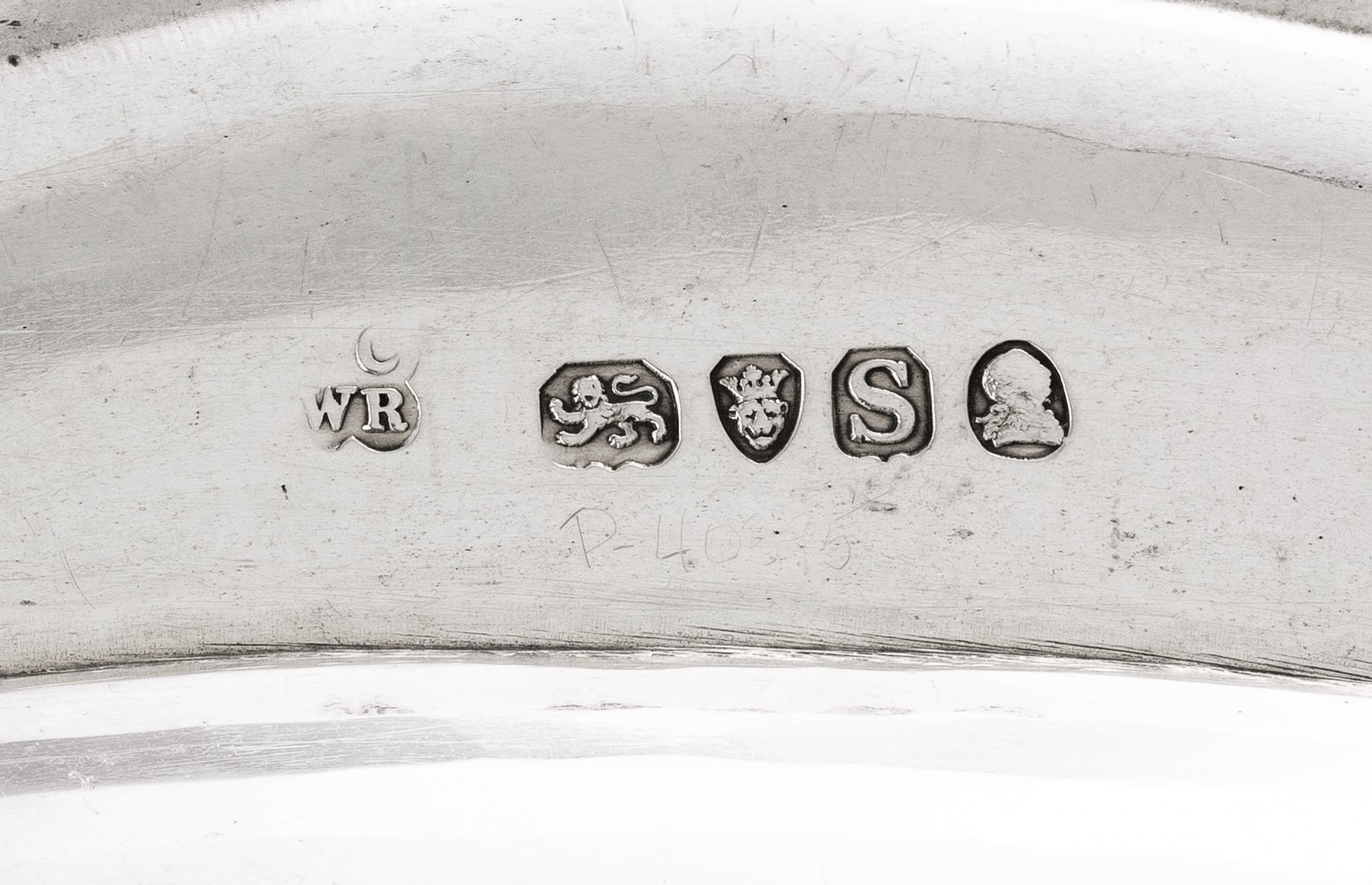 A pair of George III silver meat dishes, Joseph Craddock and William ...