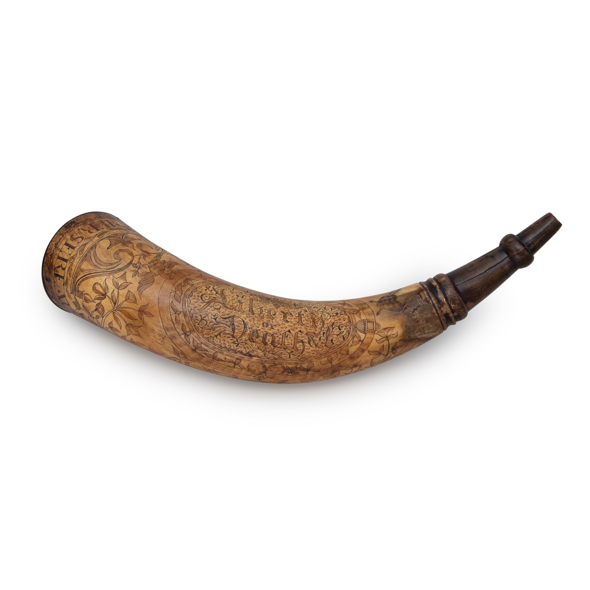 Very Fine and Important 'Liberty or Death' Engraved Revolutionary War ...