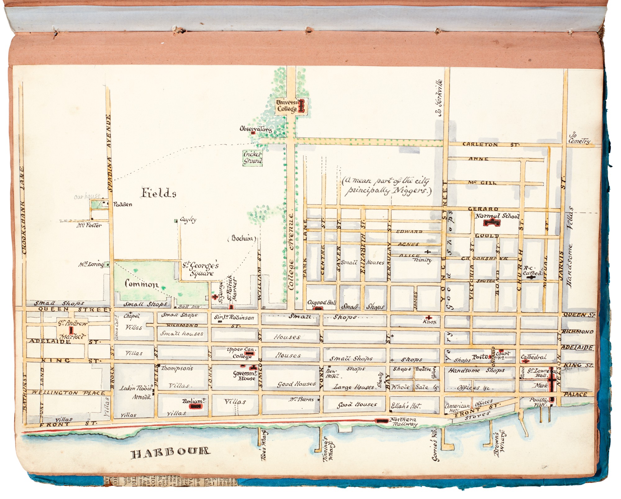 Canada, album of drawings and sketches, 1854-56 | Travel, Atlases, Maps ...