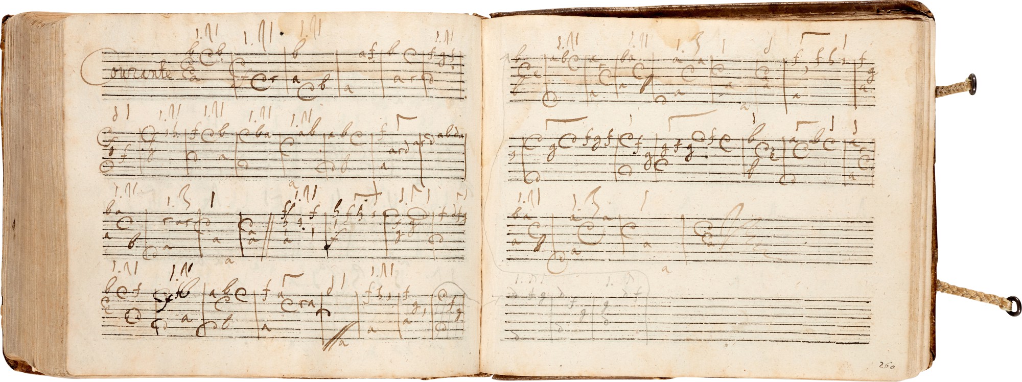 Lute. Highly important early seventeenth-century manuscript of Italian ...