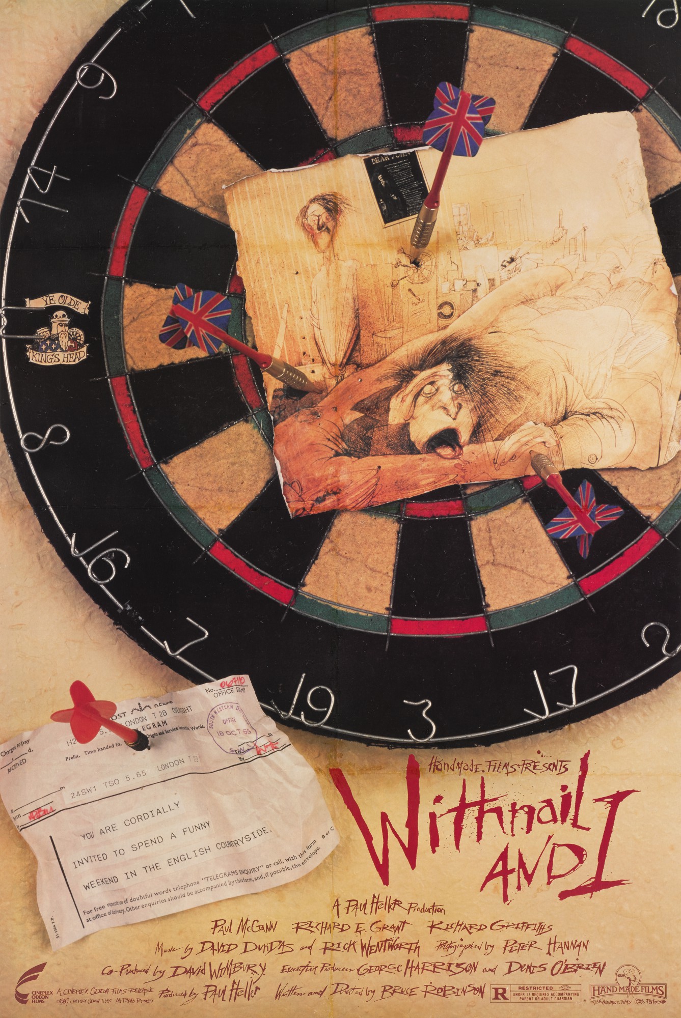WITHNAIL AND I (1987) POSTER, US | Original Film Posters Online ...