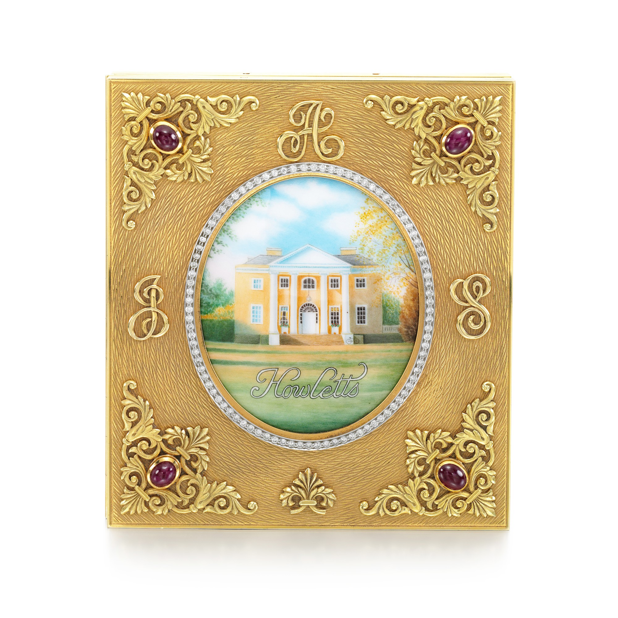 Gold, enamel, ruby and diamond picture frame, 2000 | Life is Beautiful ...